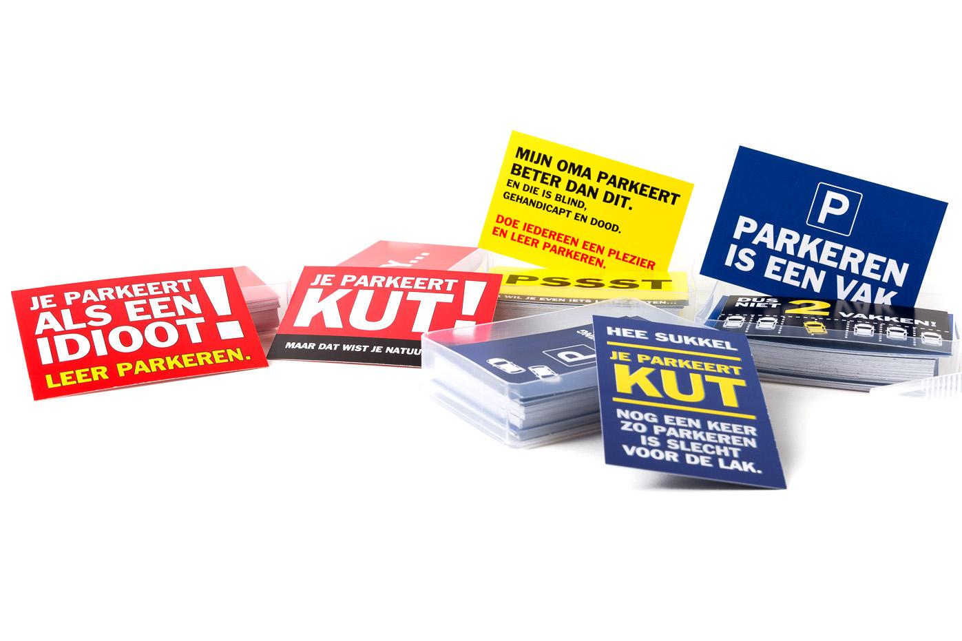 Kaartjes om foutparkeerders te attenderen - TopGear Nederland