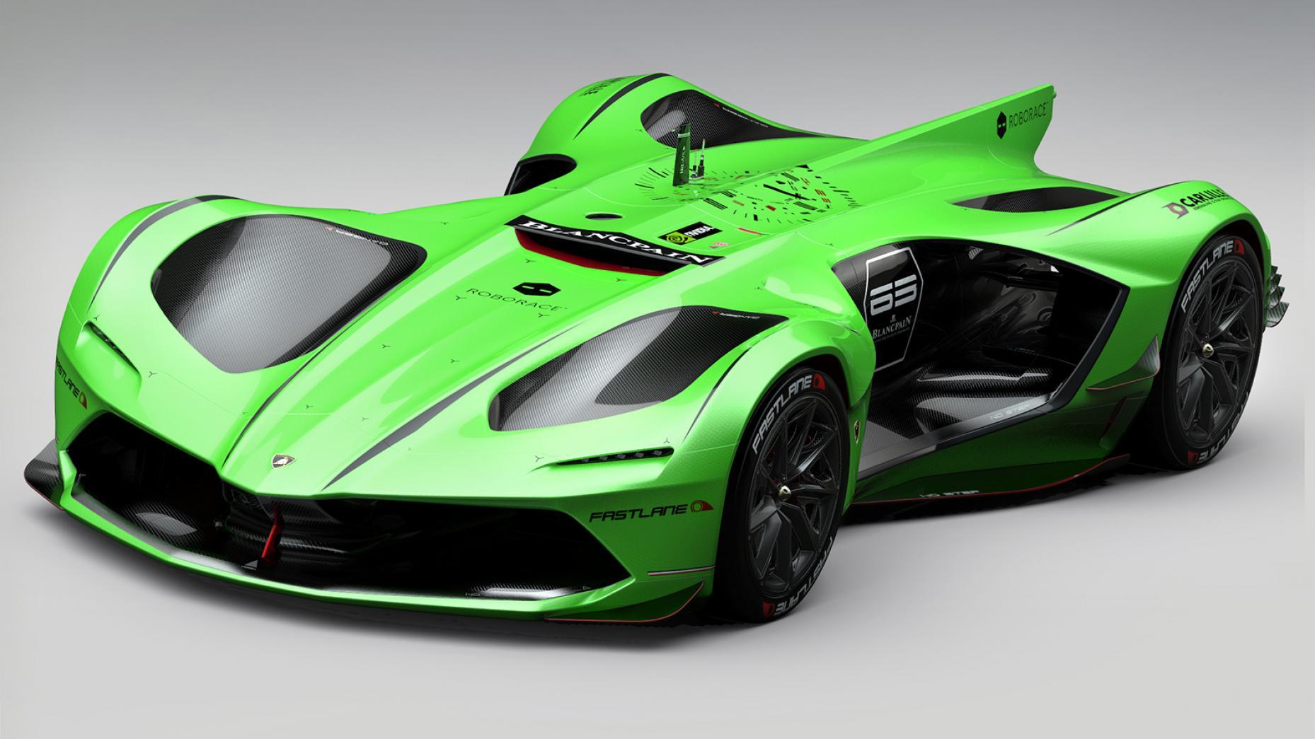 Lamborghini-Roboracer - de autonome raceauto van Lamborghini