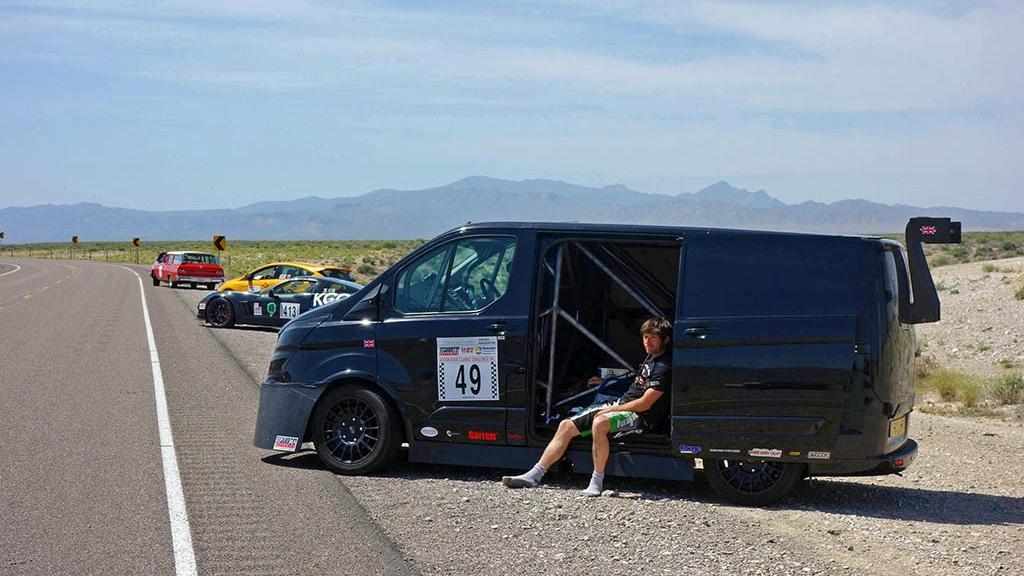 De Ford Transit van Guy Martin heeft 700 pk uit een V6
