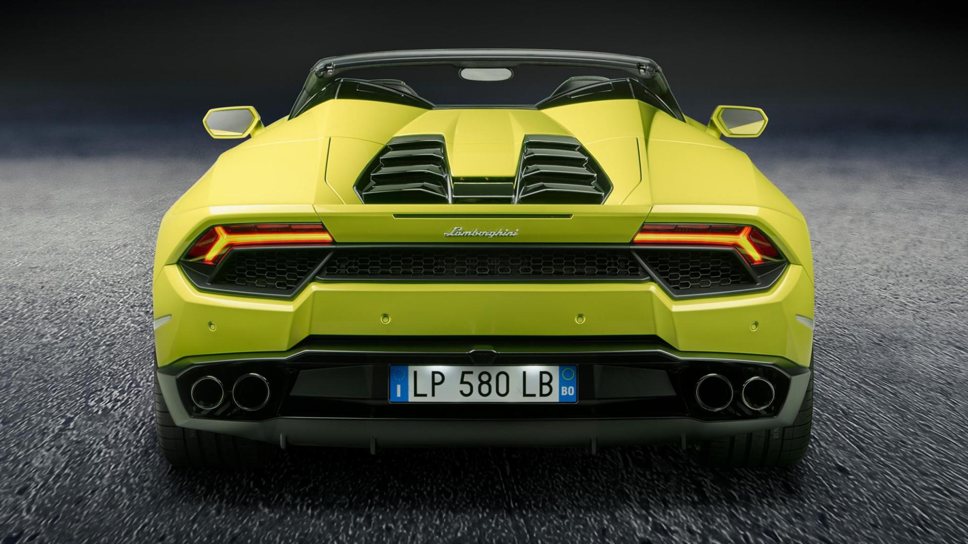 Lamborghini Hurácan RWD Spyder is een open driftmachine
