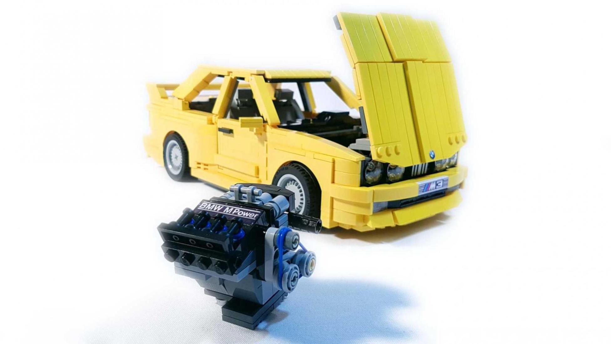 Wil jij een BMW M3 E30 van lego bouwen? - TopGear Nederland