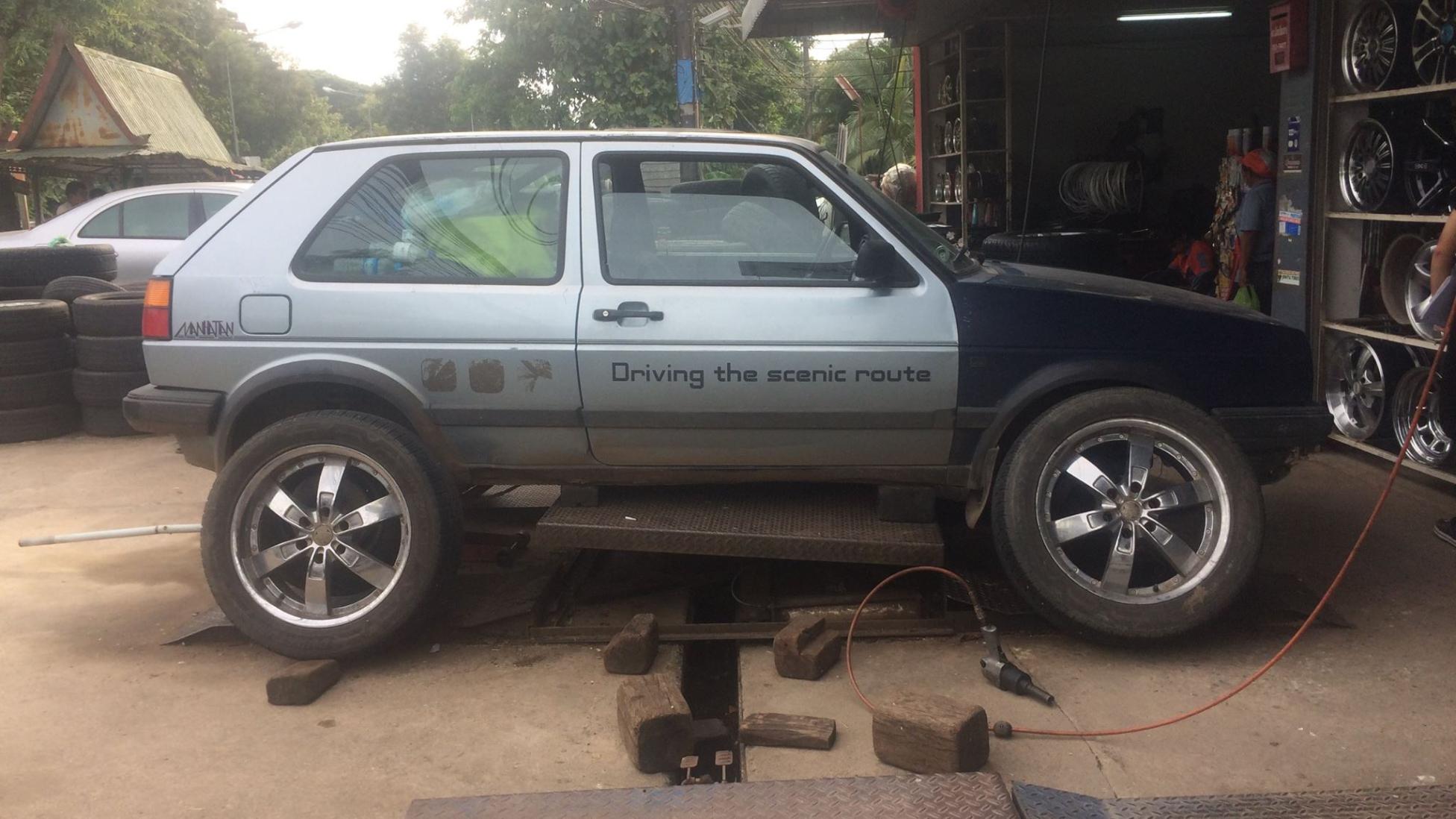 Dit doen 40.000 zware kilometers met een Golf 2 - TopGear