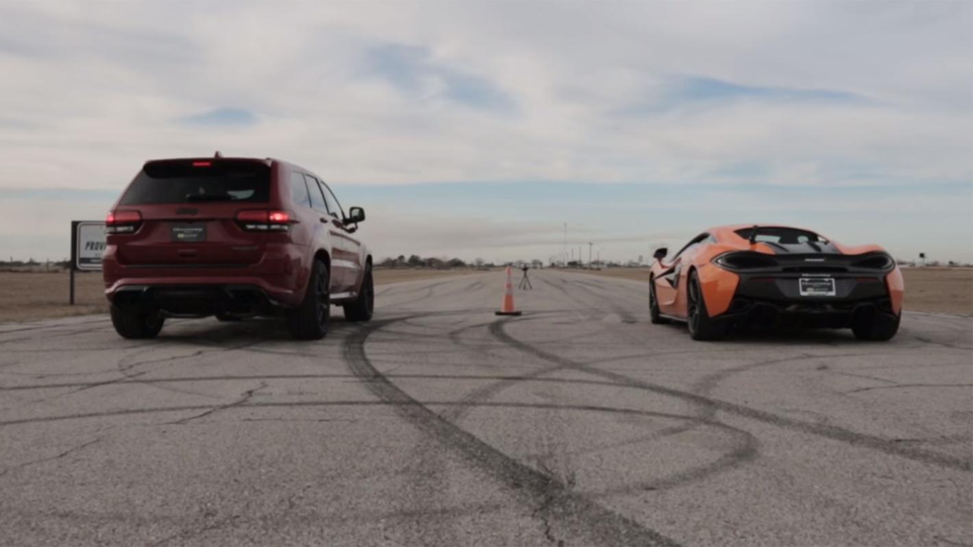 Effect launch control gedemonstreerd met dragrace-video - TopGear