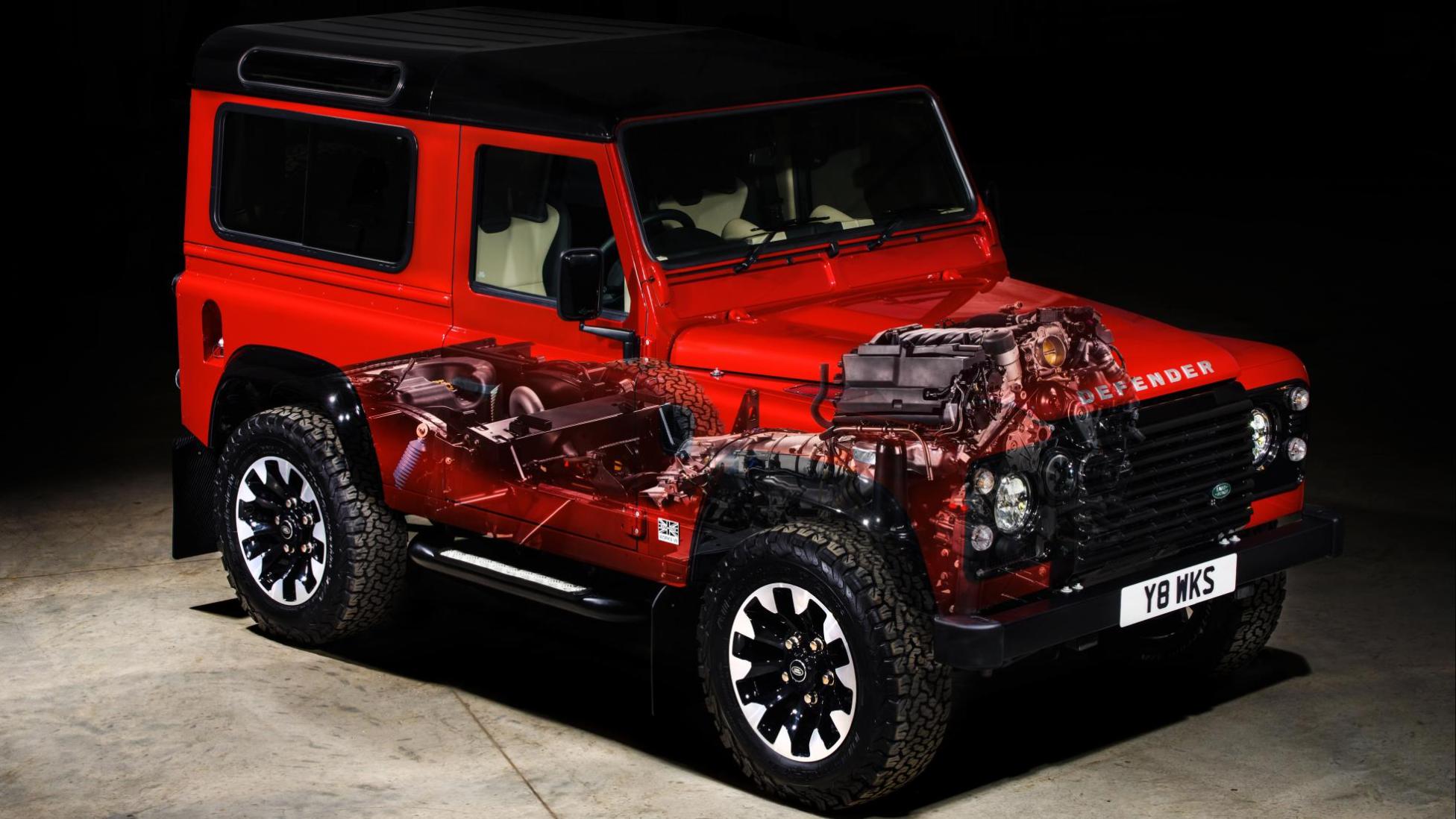 Land Rover Defender Works V8 met 405 pk - TopGear
