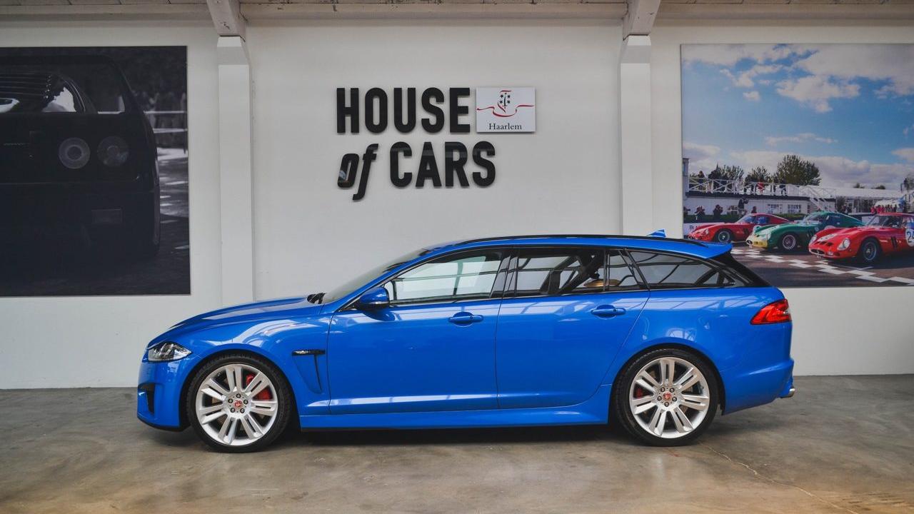 Jaguar XFR-S Sportbrake met kenteken XFR - TopGear Nederland