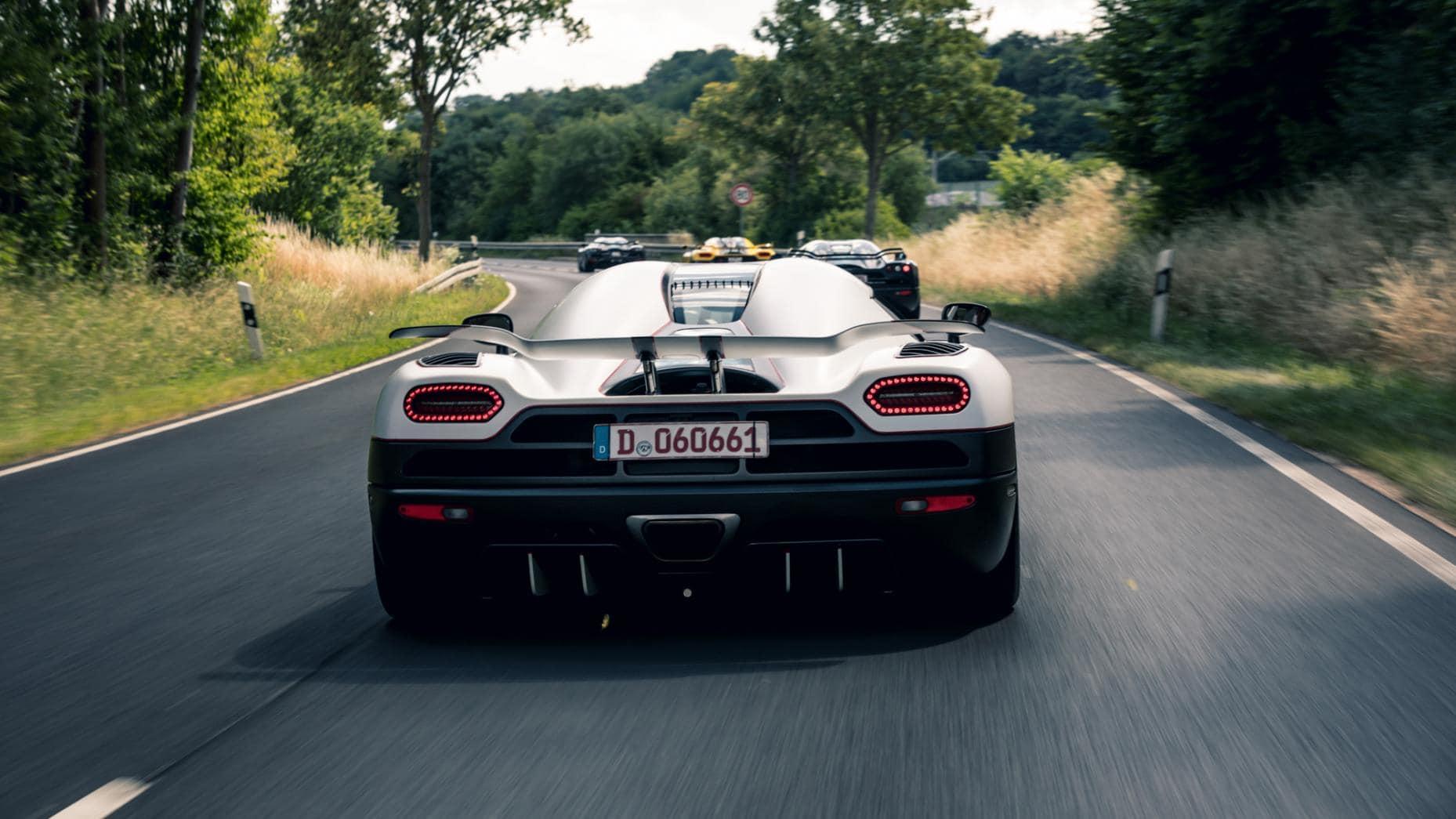 Galerij: Koenigsegg Ghost Squadron tour - TopGear Nederland