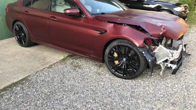 BMW M5 crasht al na 400 kilometer - TopGear Nederland