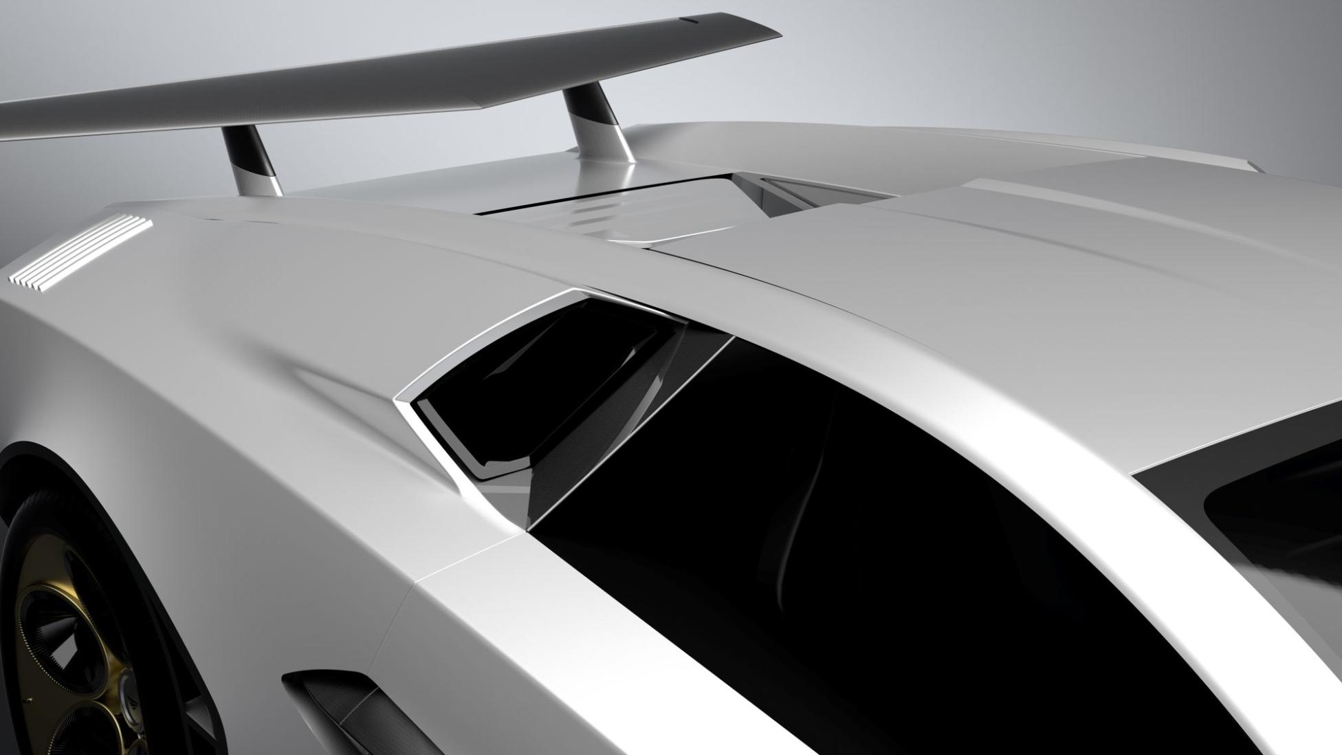 Lamborghini Countach-remake is het bewijs dat retro geslaagd kan zijn