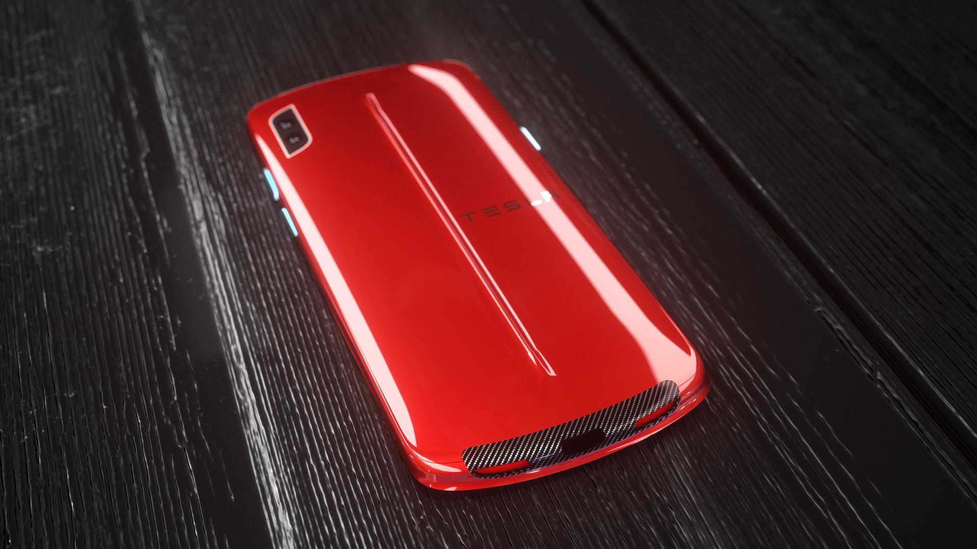 Tesla-telefoon van Martin Hajek heet de Model P - TopGear