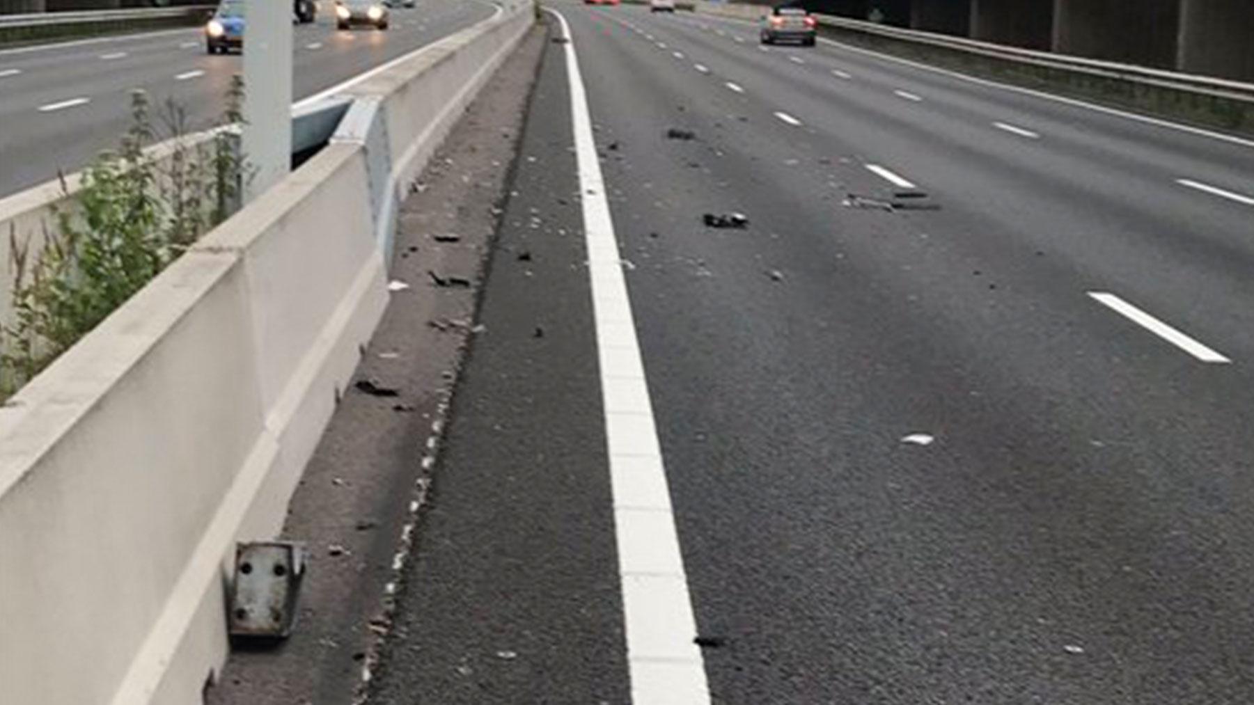 VW Polo GTI crasht boven de snelweg A15 - TopGear Nederland