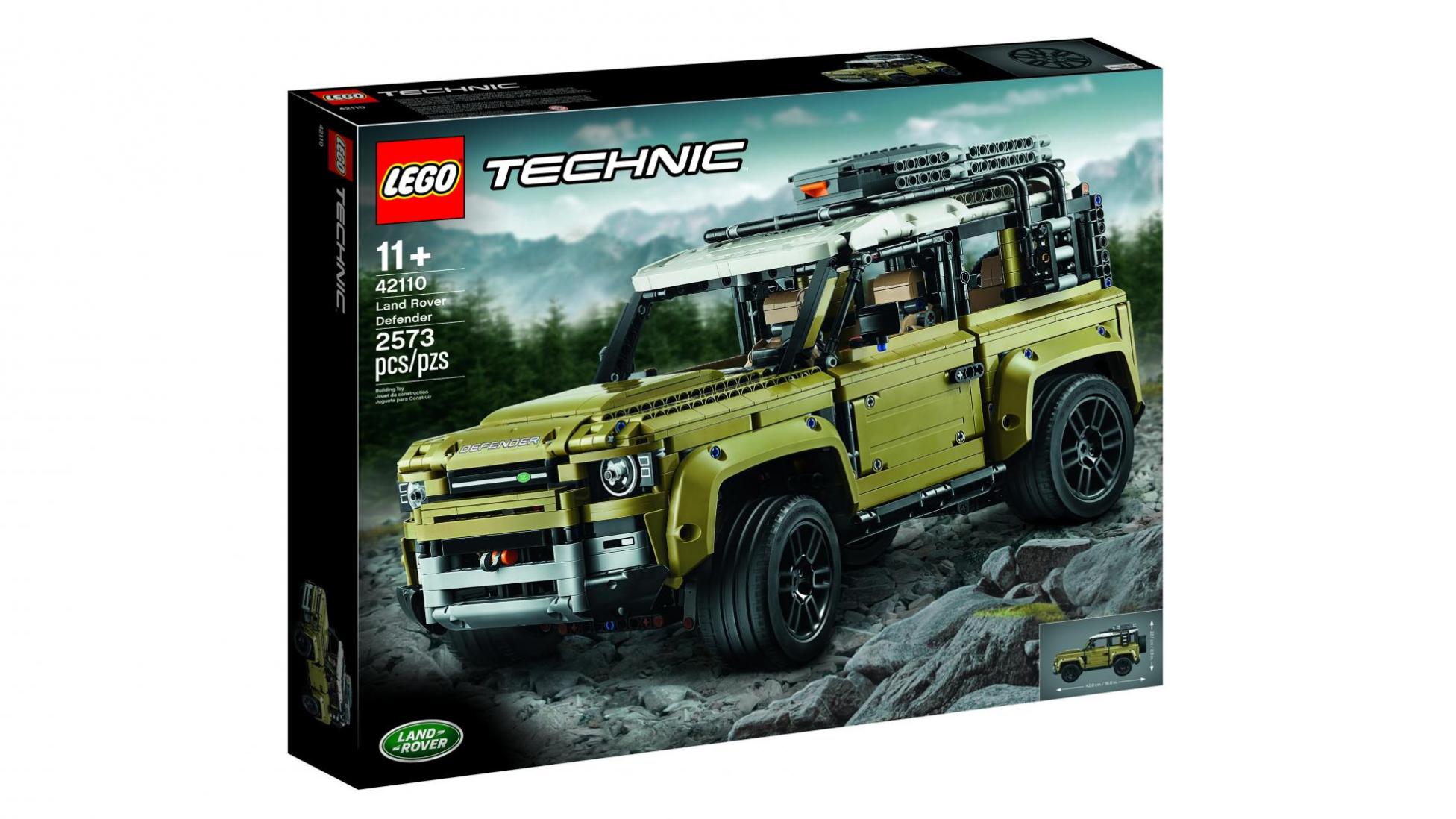 De Lego Land Rover Defender is net een echte Defender - TopGear