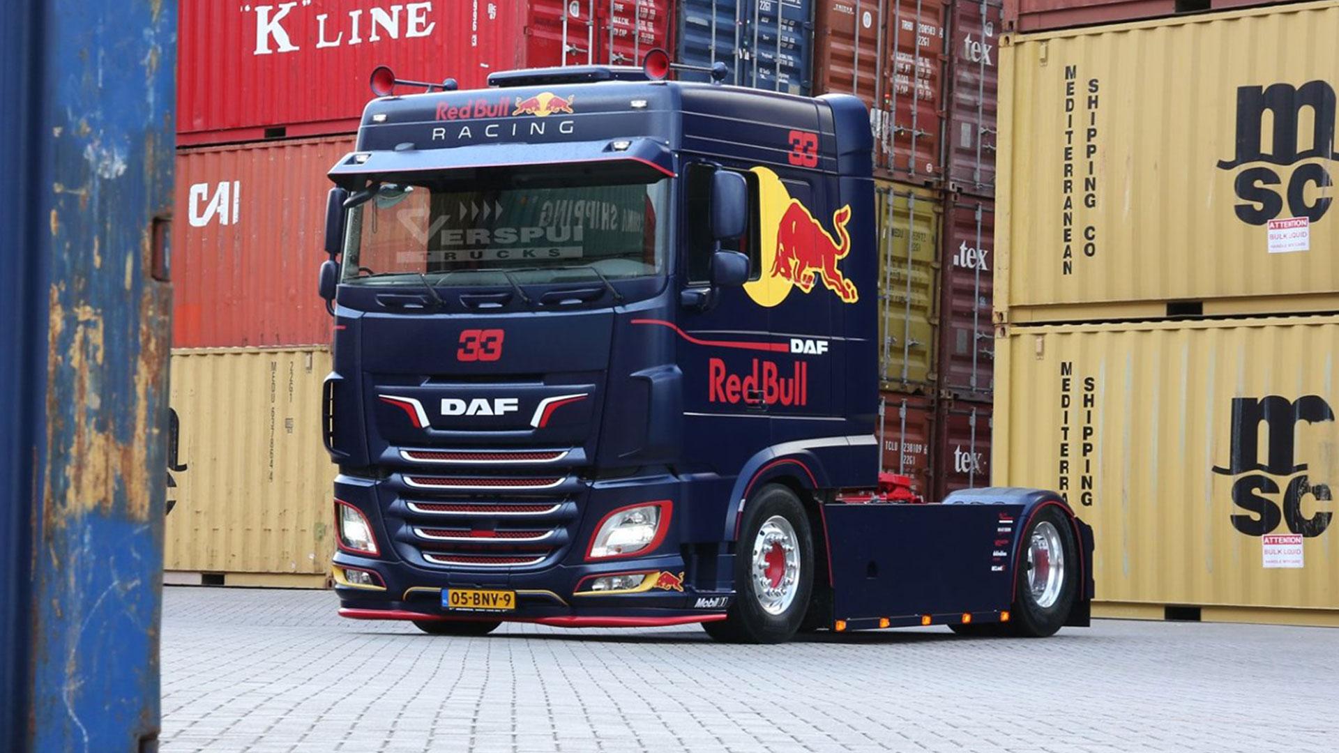 Speciale DAF Red Bull-vrachtwagen te koop - TopGear Nederland