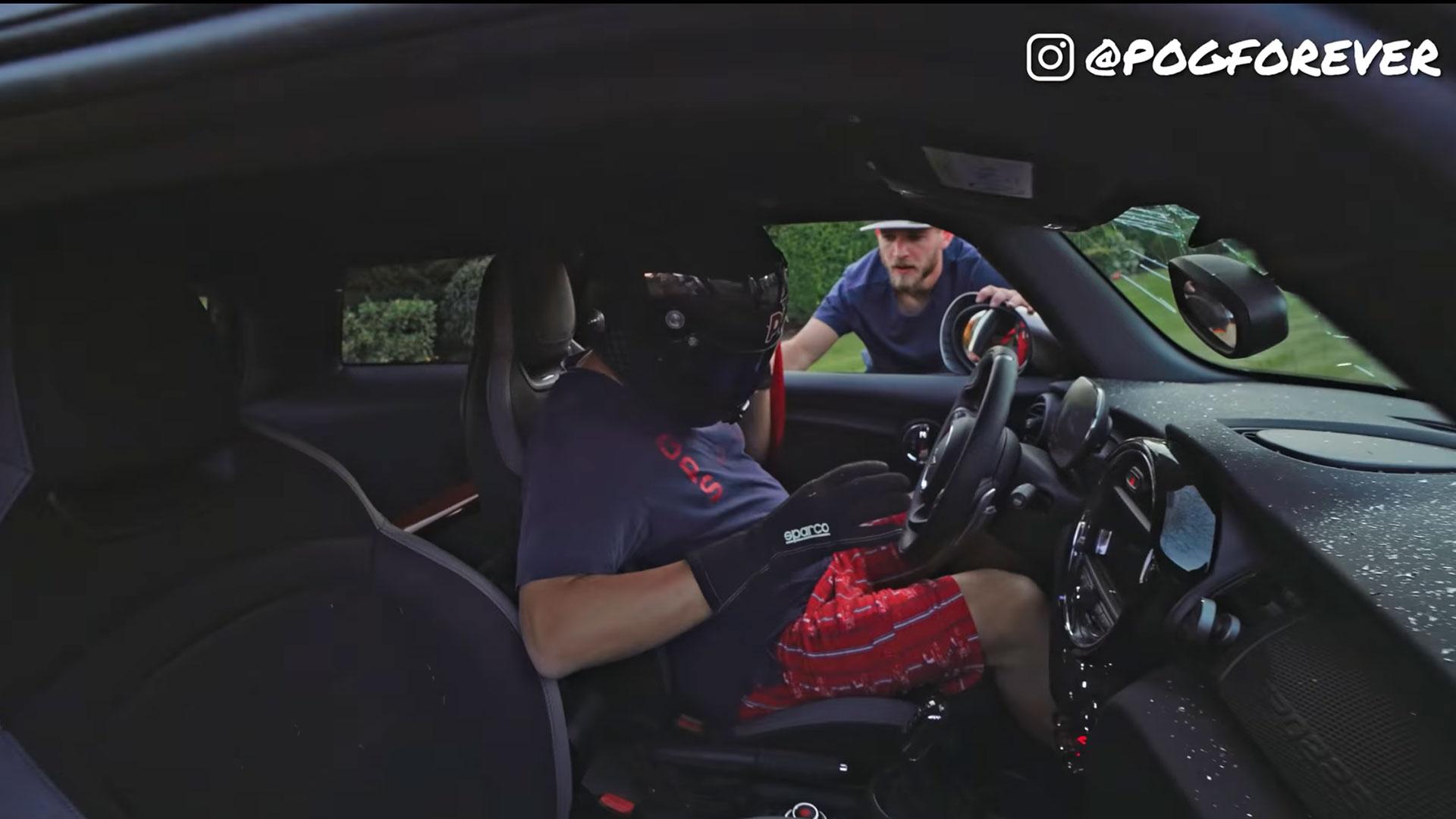 YouTuber POG crasht Mini GP in zijn achtertuin - TopGear Nederland