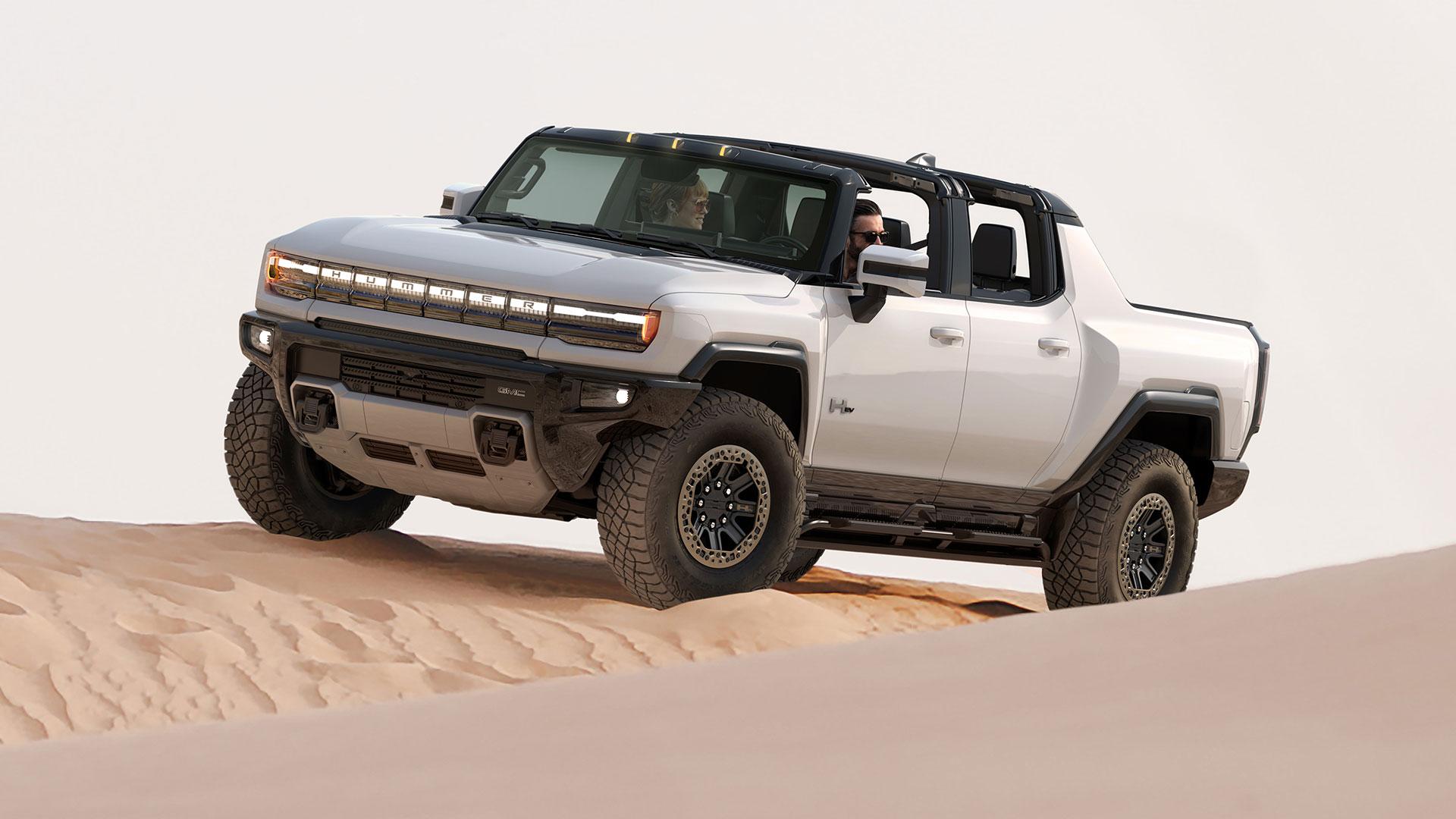 De elektrische Hummer zorgt voor meer uitstoot dan een benzineauto