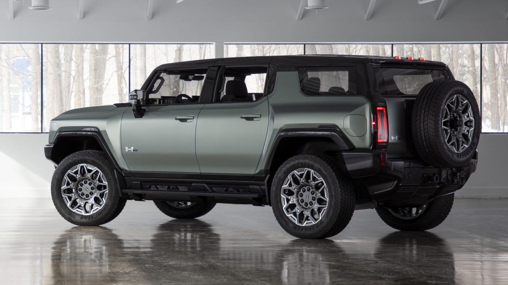 De elektrische Hummer zorgt voor meer uitstoot dan een benzineauto