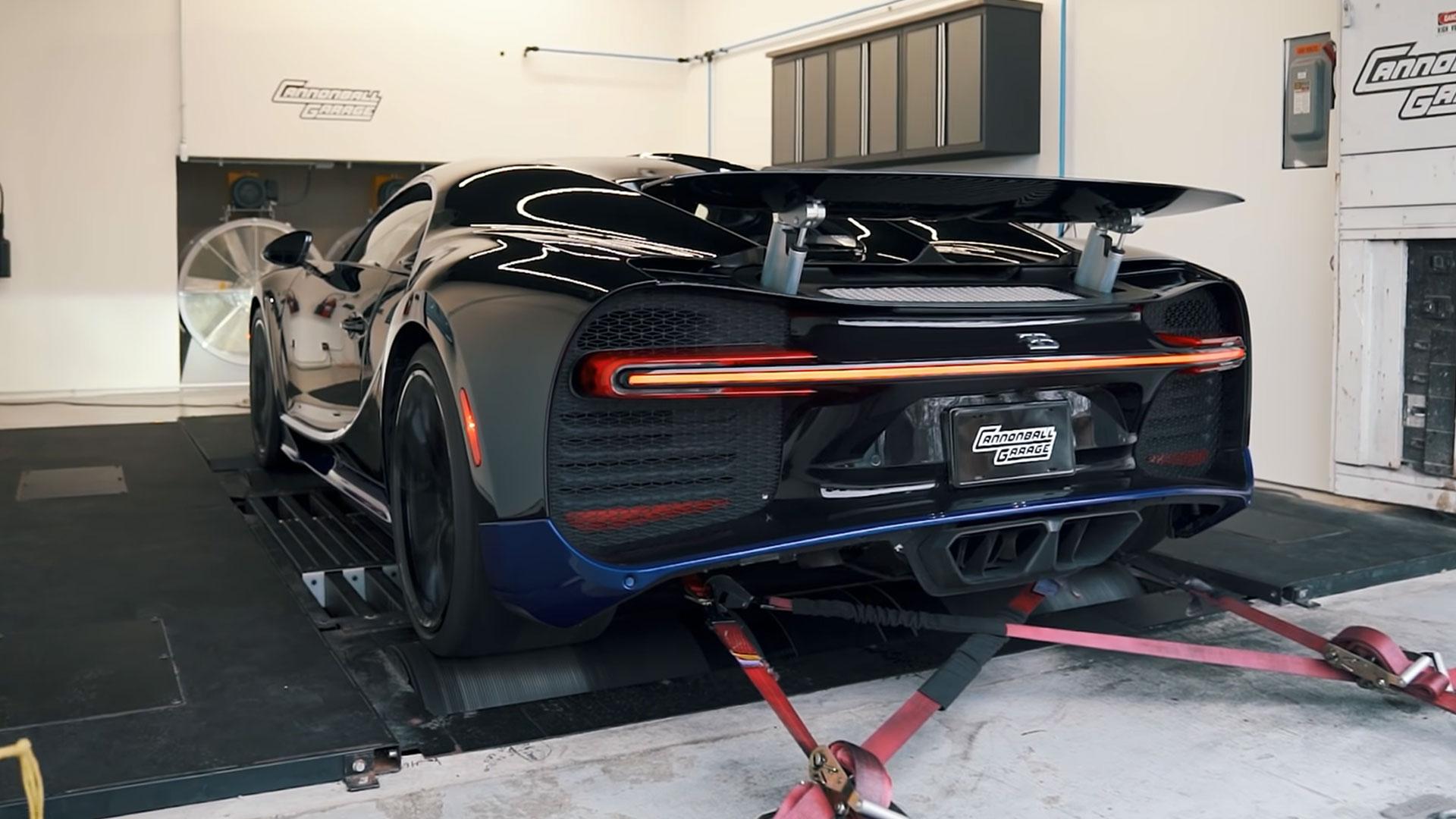 Bugatti Chiron op de rollerbank - TopGear