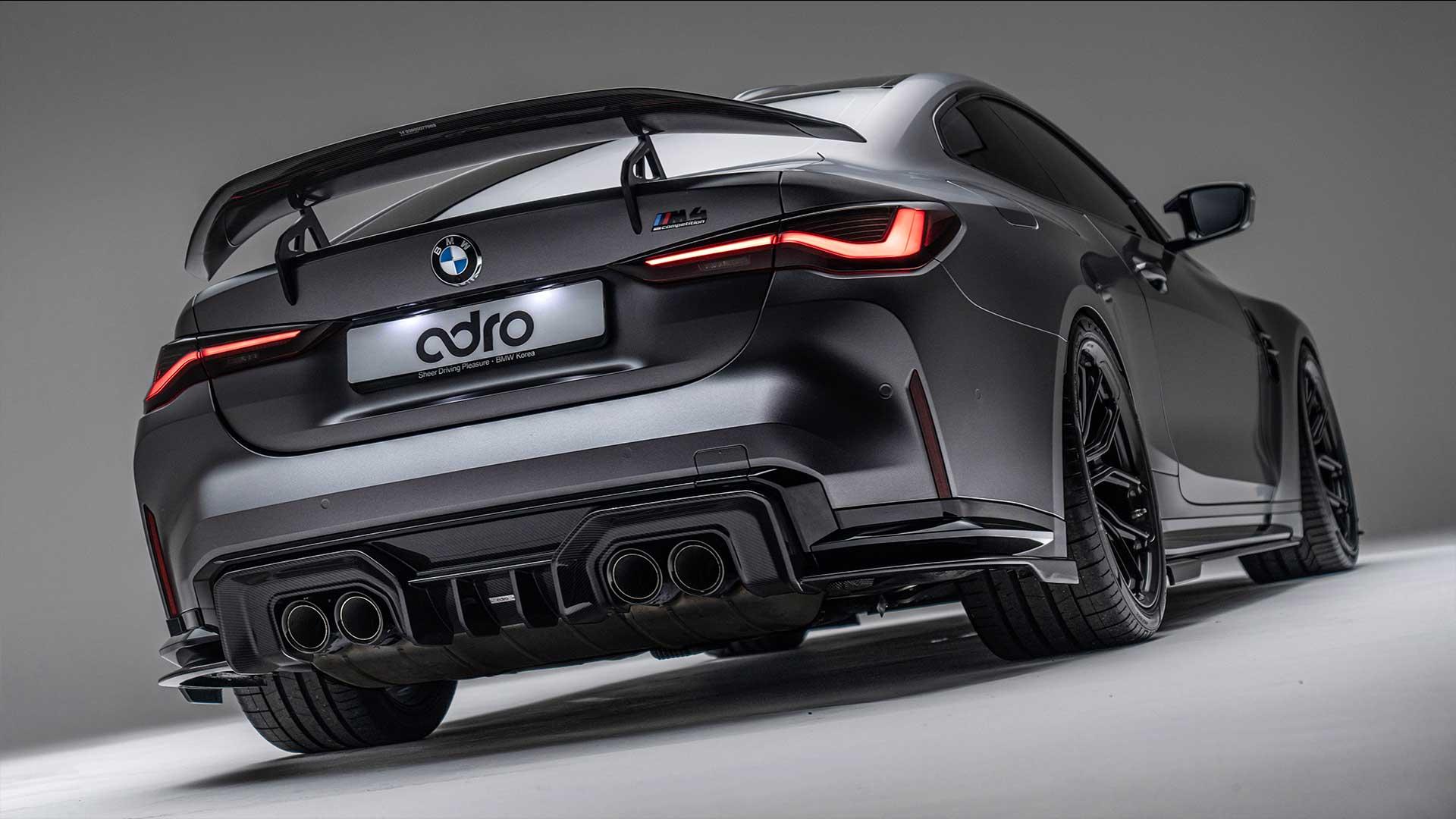 ADRO geeft de BMW M4 een nieuwe bumper met kleinere nieren' - TopGear