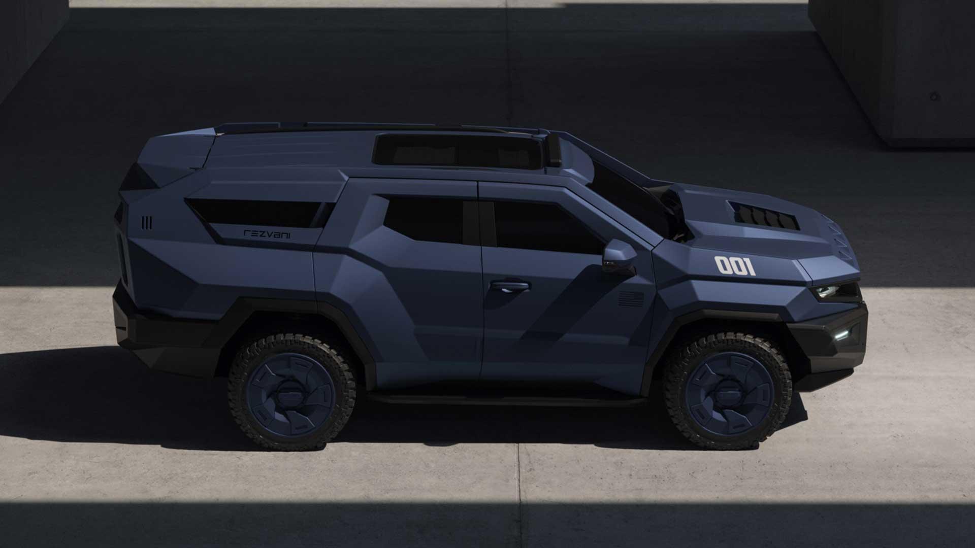 Rezvani Vengeance: een 700 pk bepantserde SUV - TopGear
