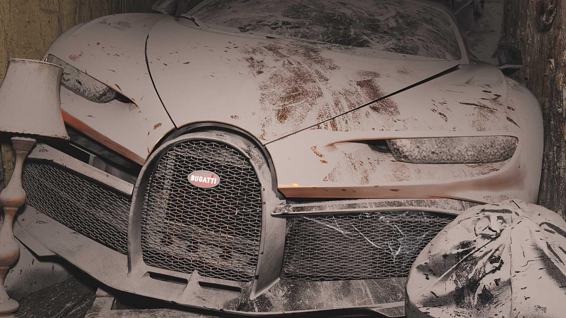 Het verhaal achter deze schuur vol achtergelaten supercars