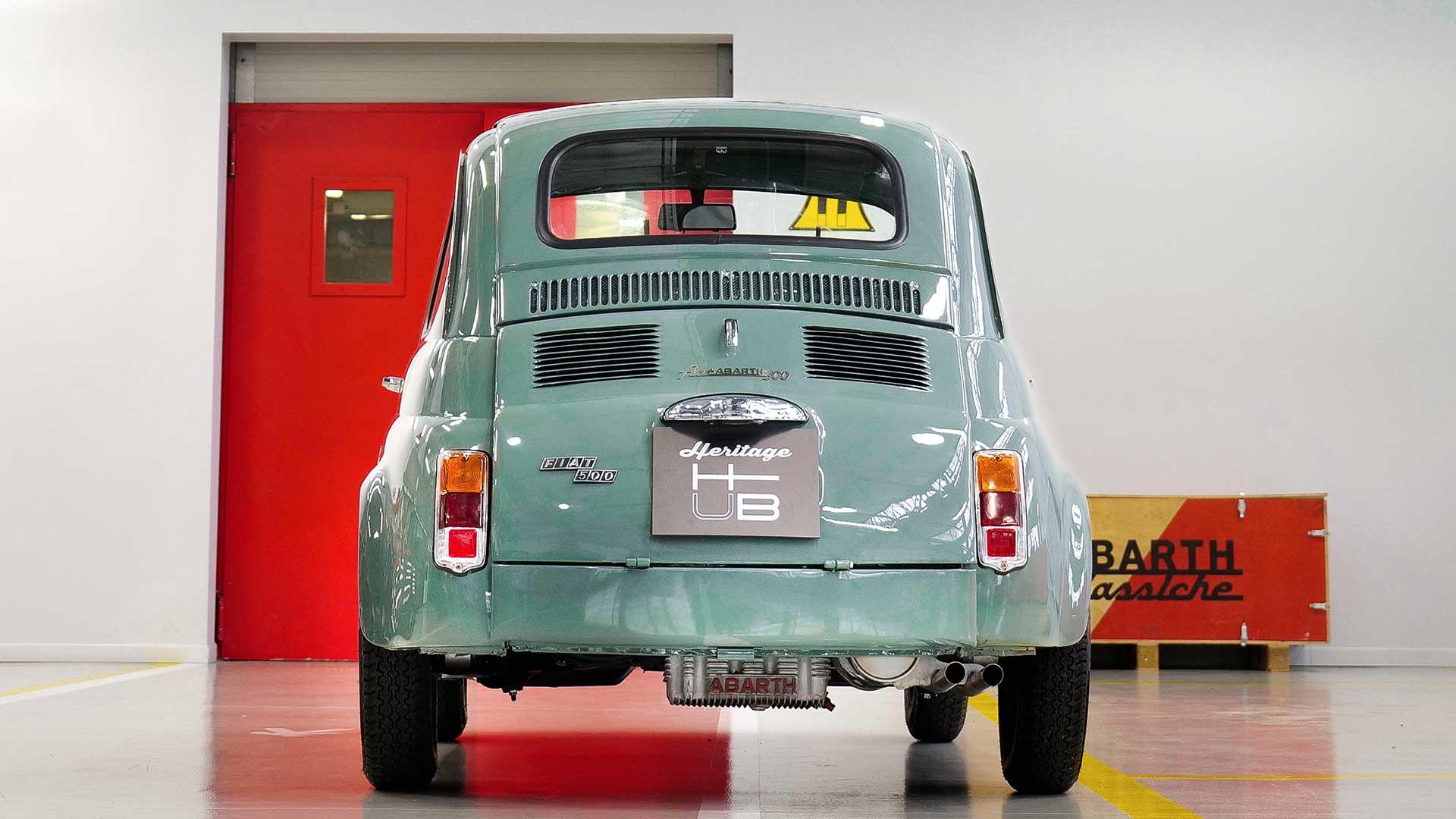 Deze restomod Fiat 500 herdenkt records op Monza - TopGear