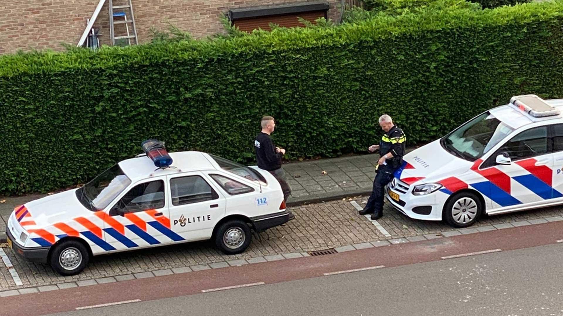 Deze politieauto uit Flodder mag niet meer de weg op