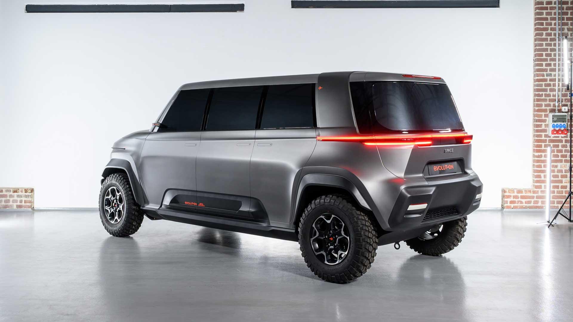 Evolution Space: Duurzame auto die 50 jaar meegaat