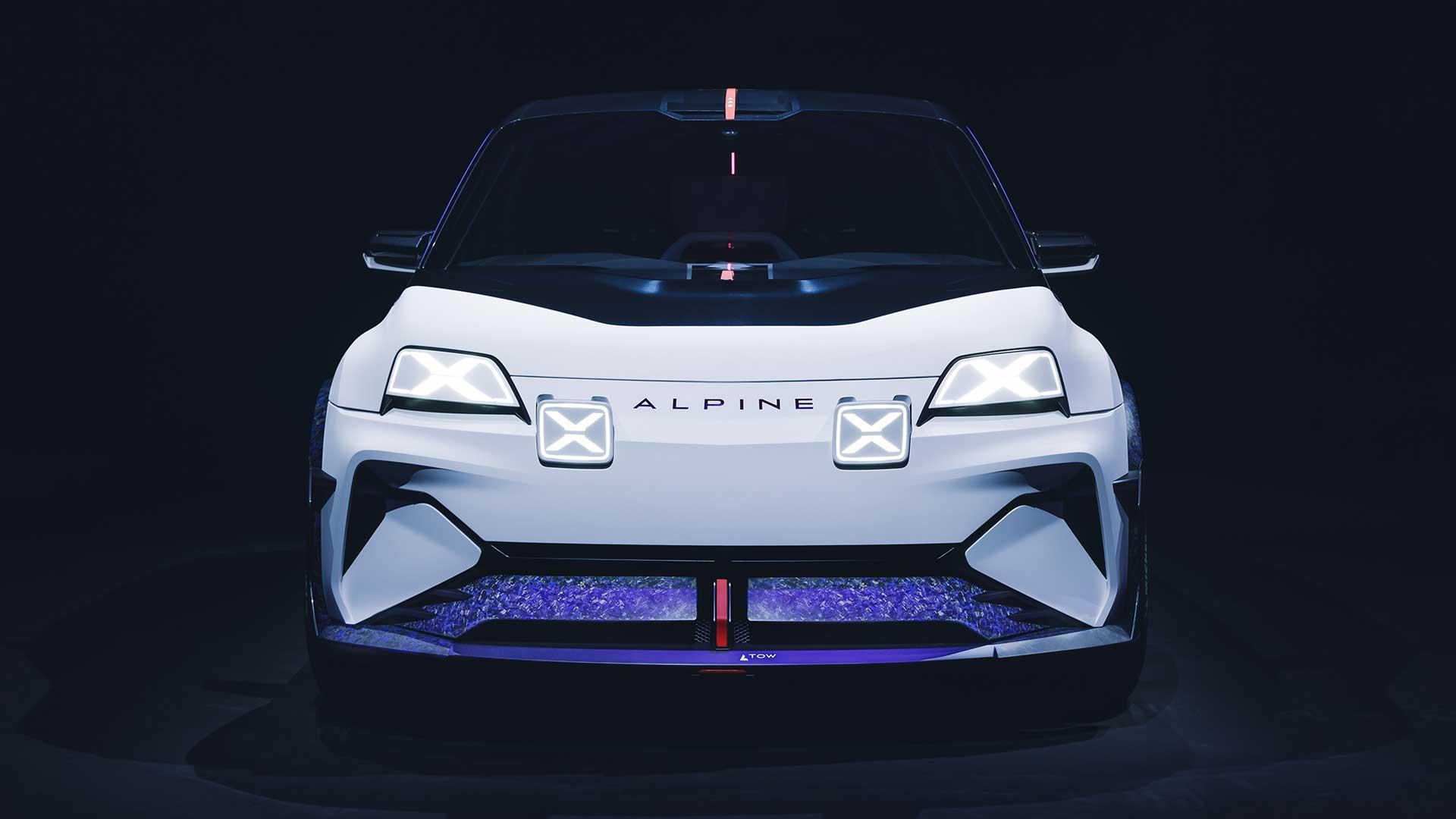 De Alpine A290B is de hete versie van de Renault 5 (met het stuur in ...