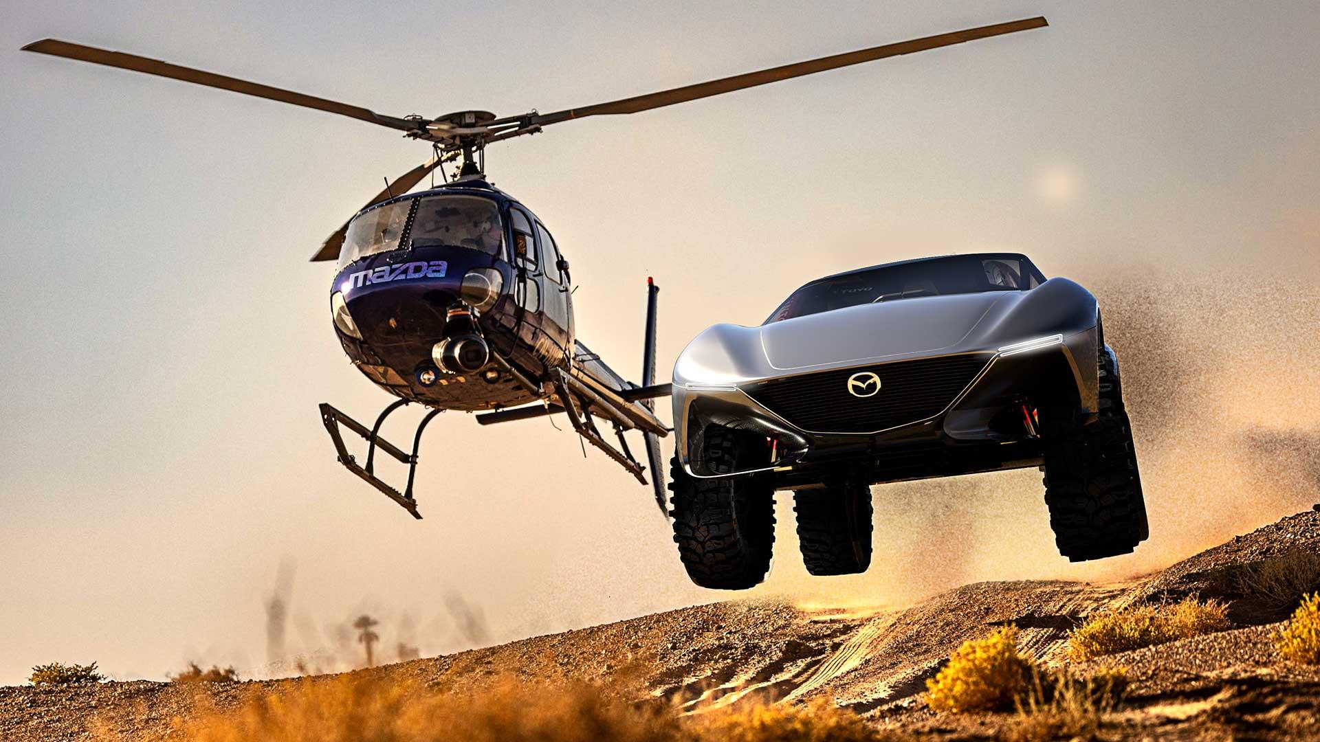 Mazda DX-Vision is het concept voor een offroad supercar - TG