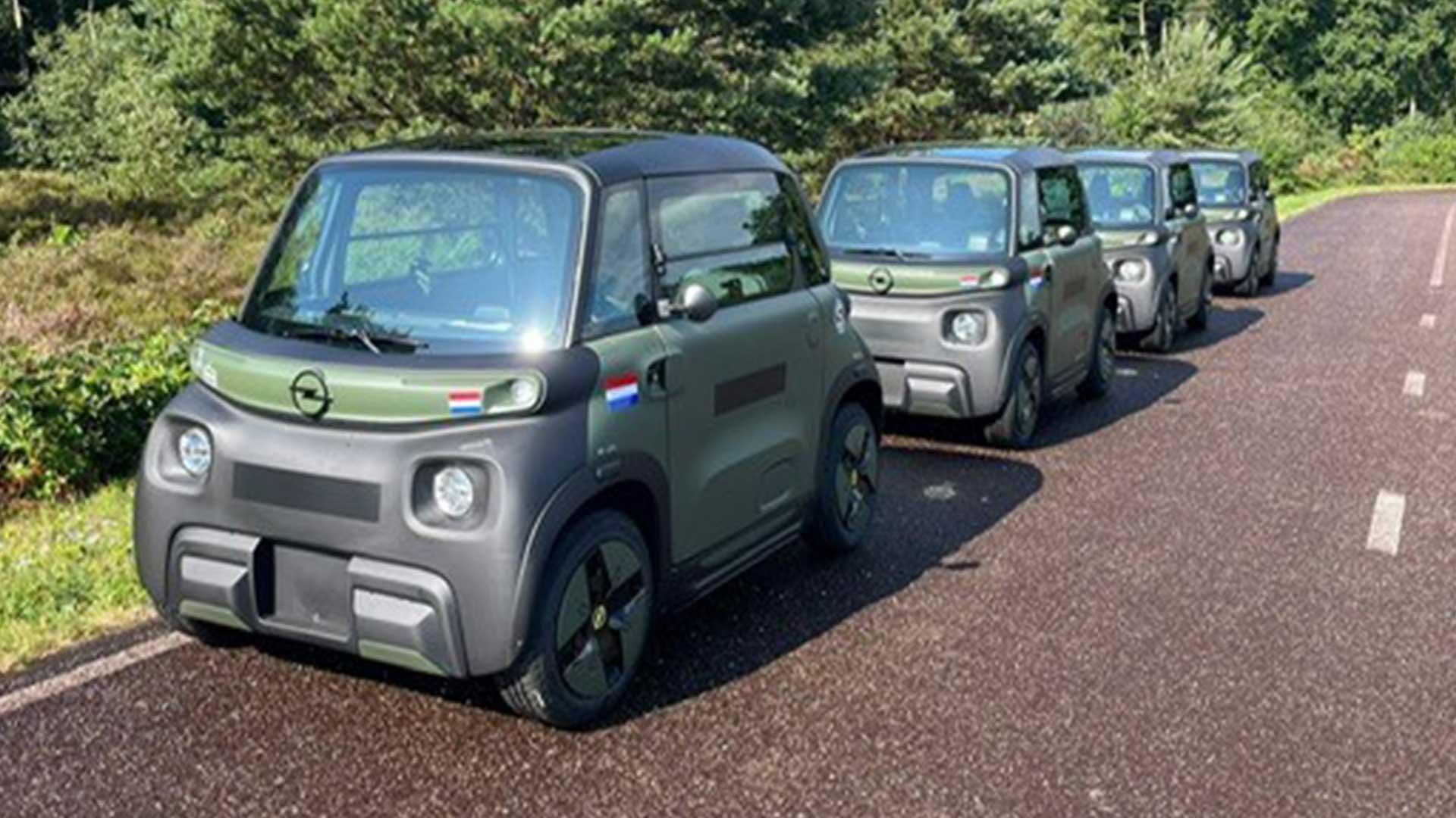 Defensie koopt vijf elektrische Opel Rocks Electrics