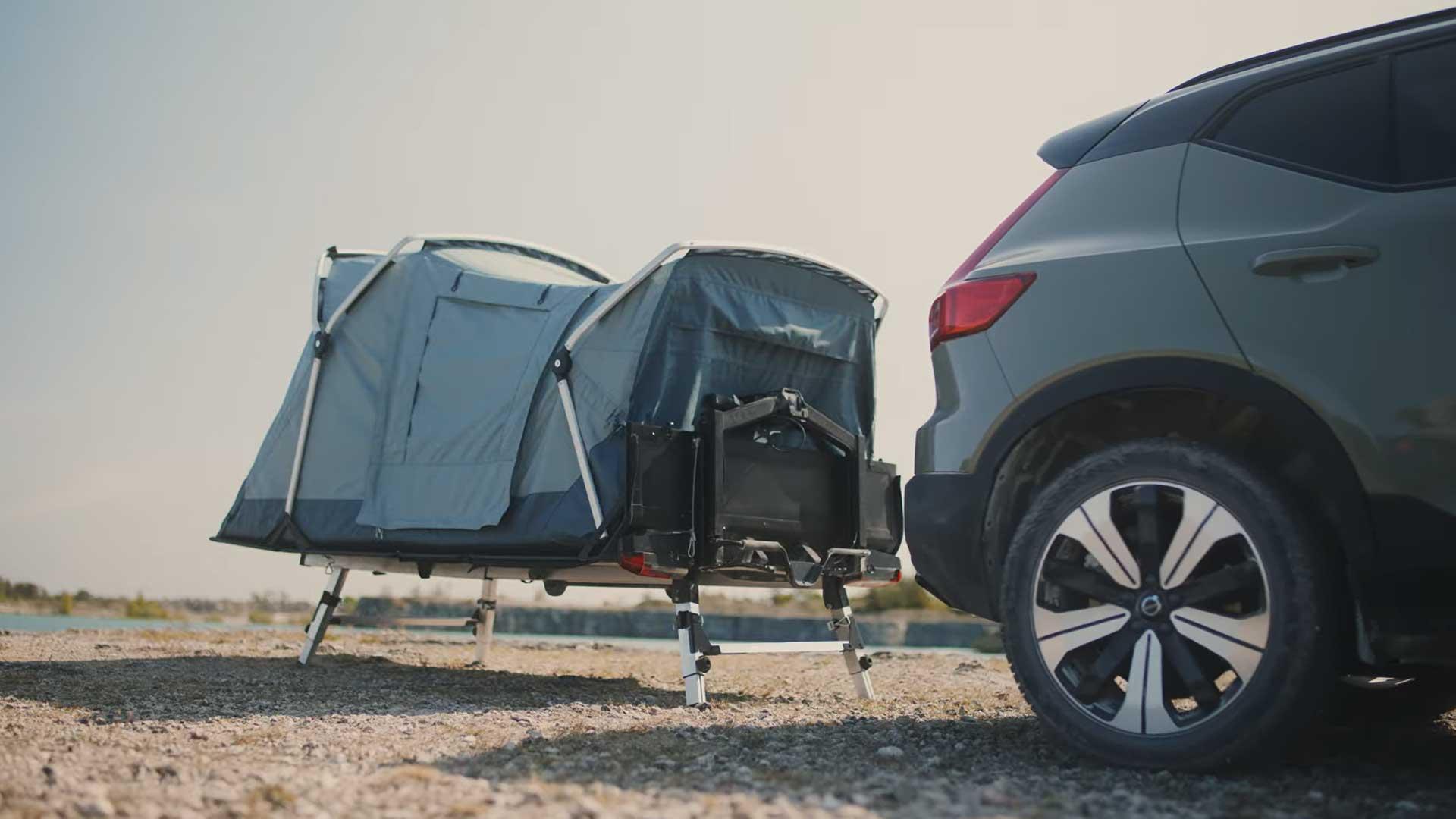 Deze nieuwe tent van Thule monteer je op de trekhaak van je auto