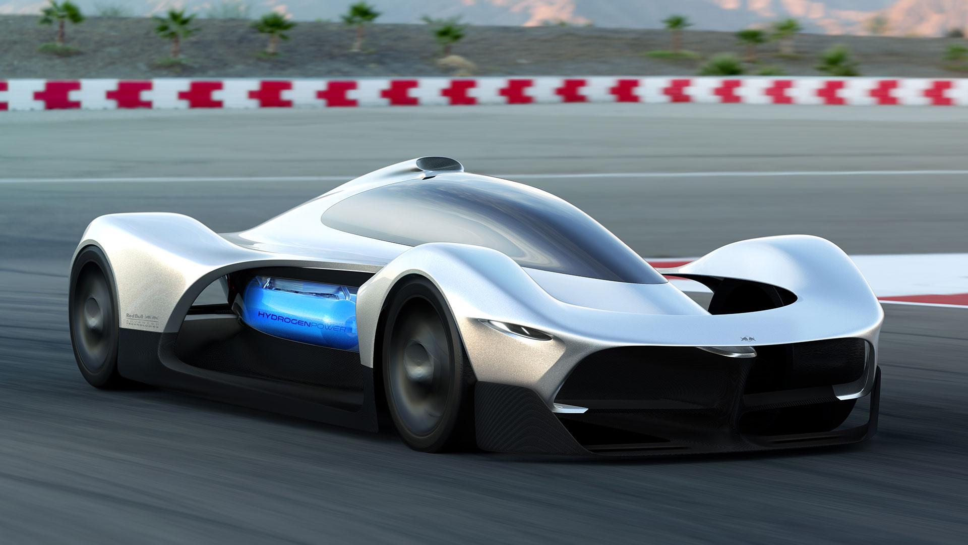 Red Bull werkt aan een lichtgewicht en extreem zuinige waterstofauto ...