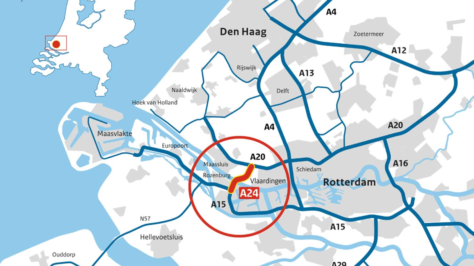 De nieuwe tolweg A24 in Nederland gaat open: zo werkt het