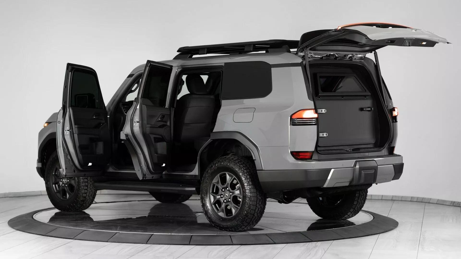 Lexus GX van Inkas kan wel tegen een stootje