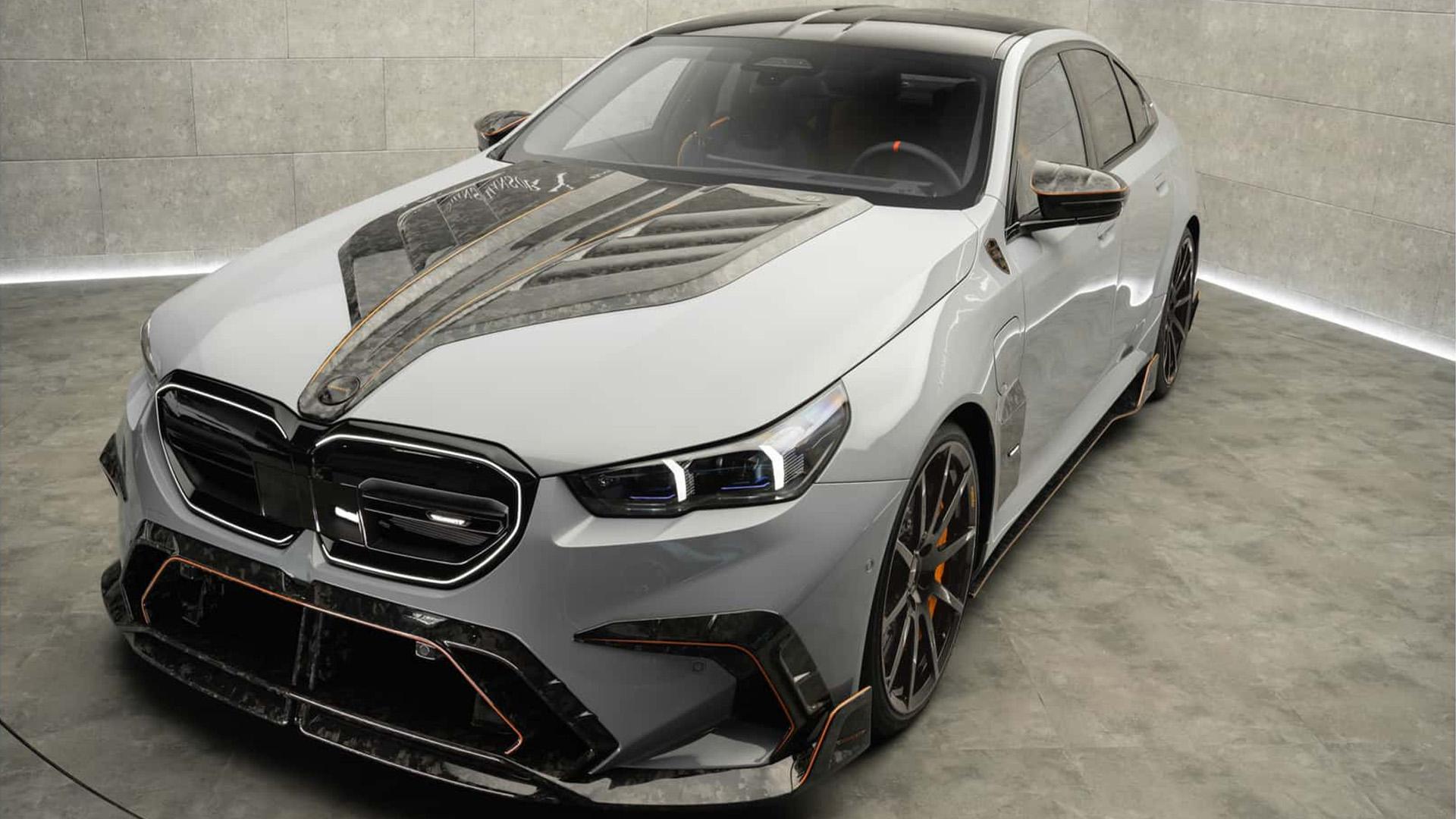 BMW M5 van Mansory is een stuk sneller en niet echt mooier - TopGear