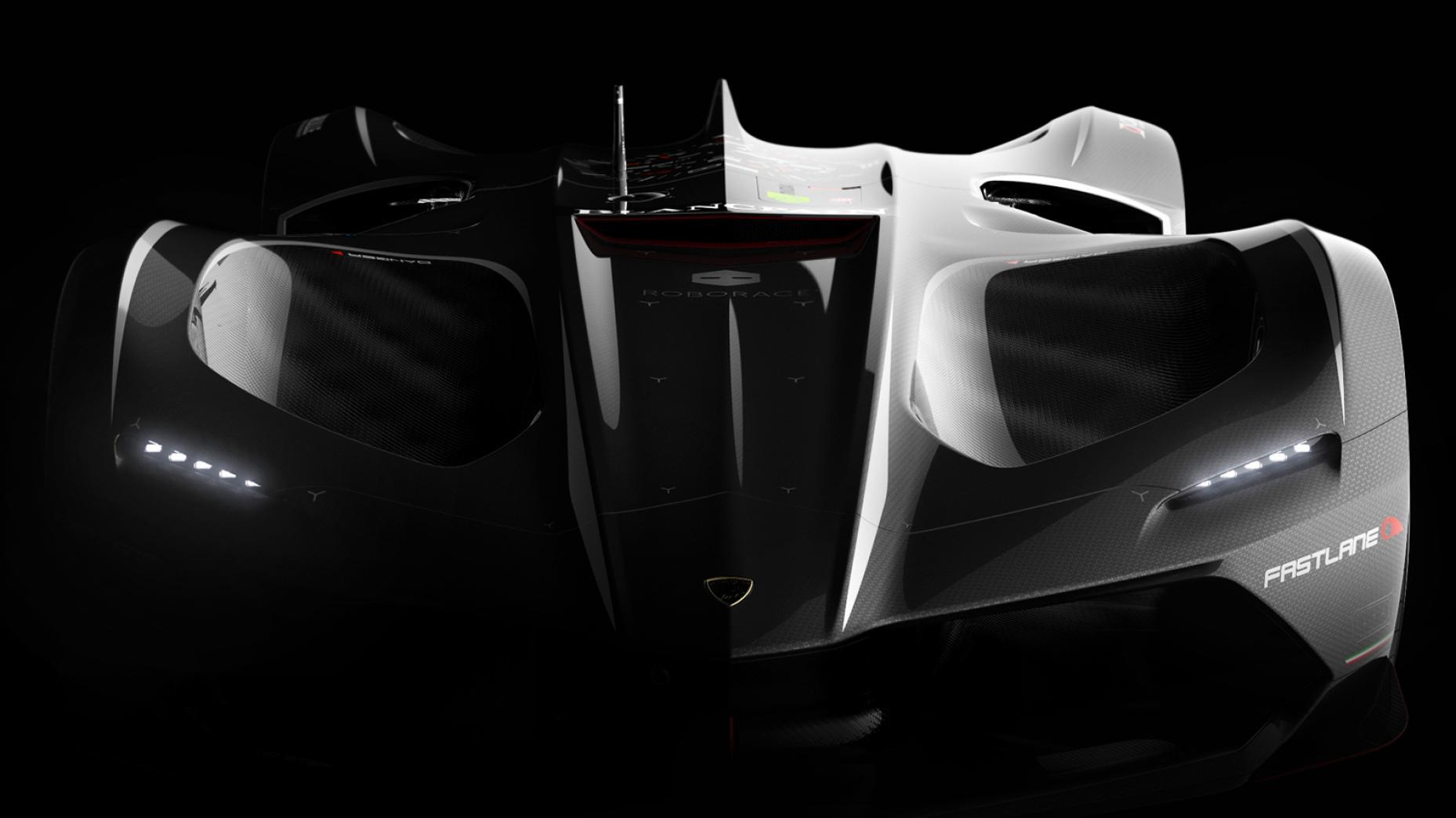 Lamborghini-Roboracer - de autonome raceauto van Lamborghini