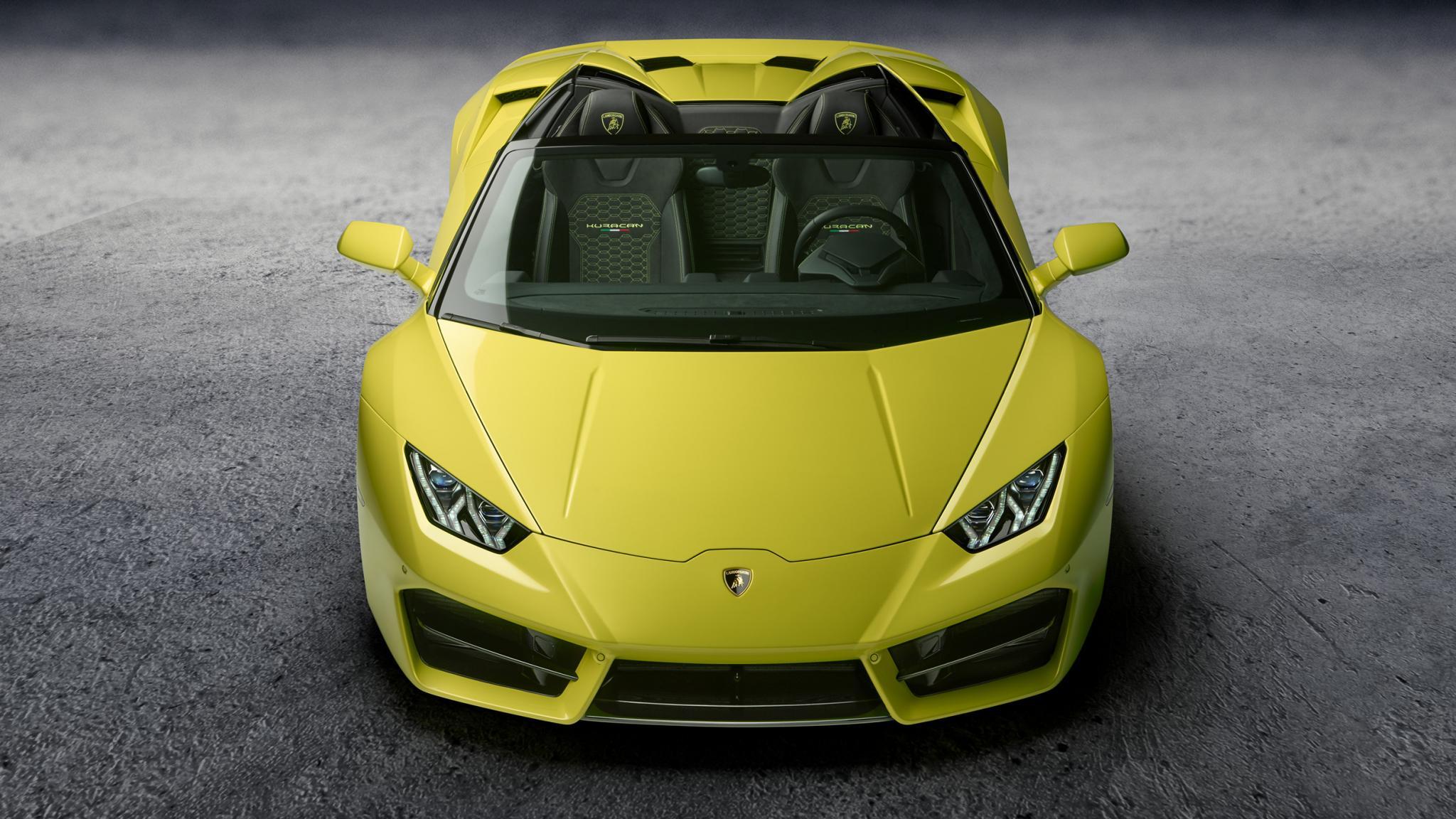 Lamborghini Hurácan RWD Spyder is een open driftmachine