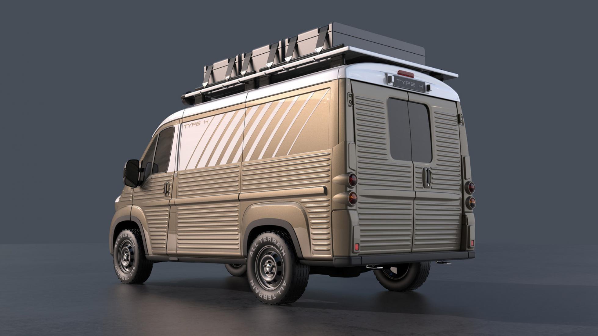 Dit is een nieuwe Citroën HY op basis van de Jumper - Citroën