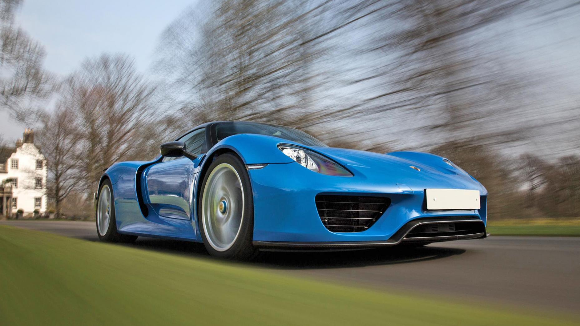 Porsche 918 Spyder in Arrow Blue - dit is de enige - TopGear Nederland