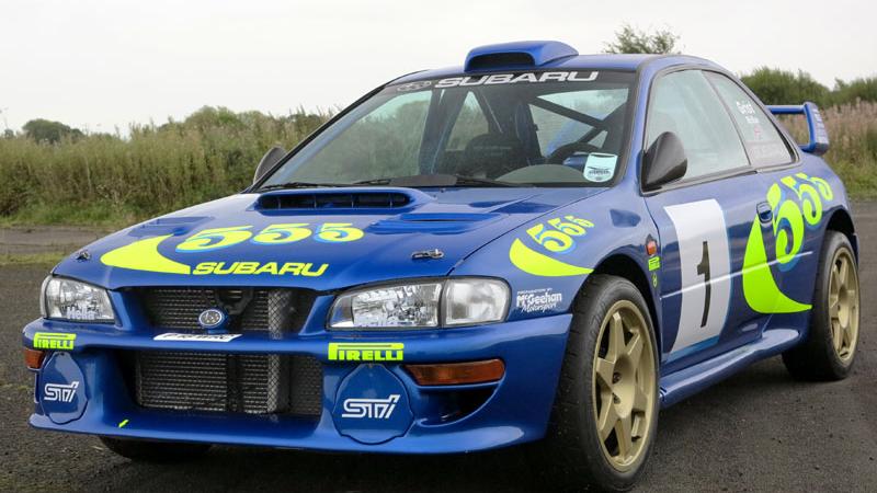 De Subaru Impreza van Colin McRae staat te koop - TopGear Nederland
