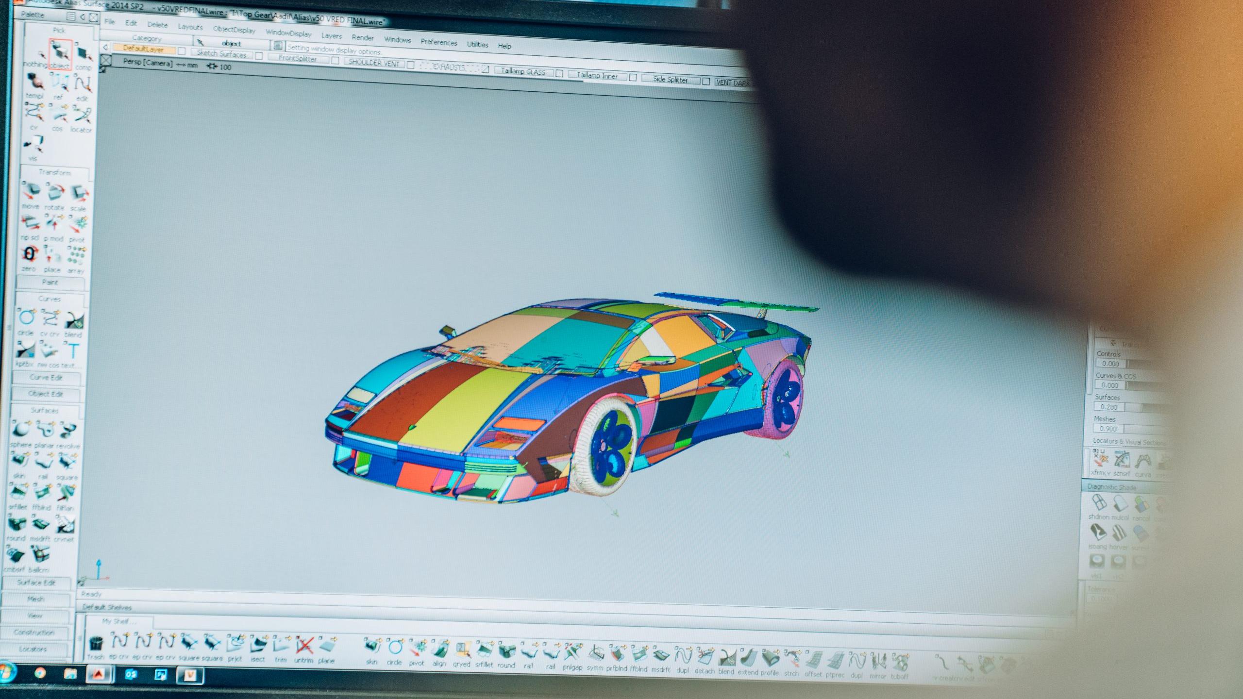 Lamborghini Countach-remake is het bewijs dat retro geslaagd kan zijn