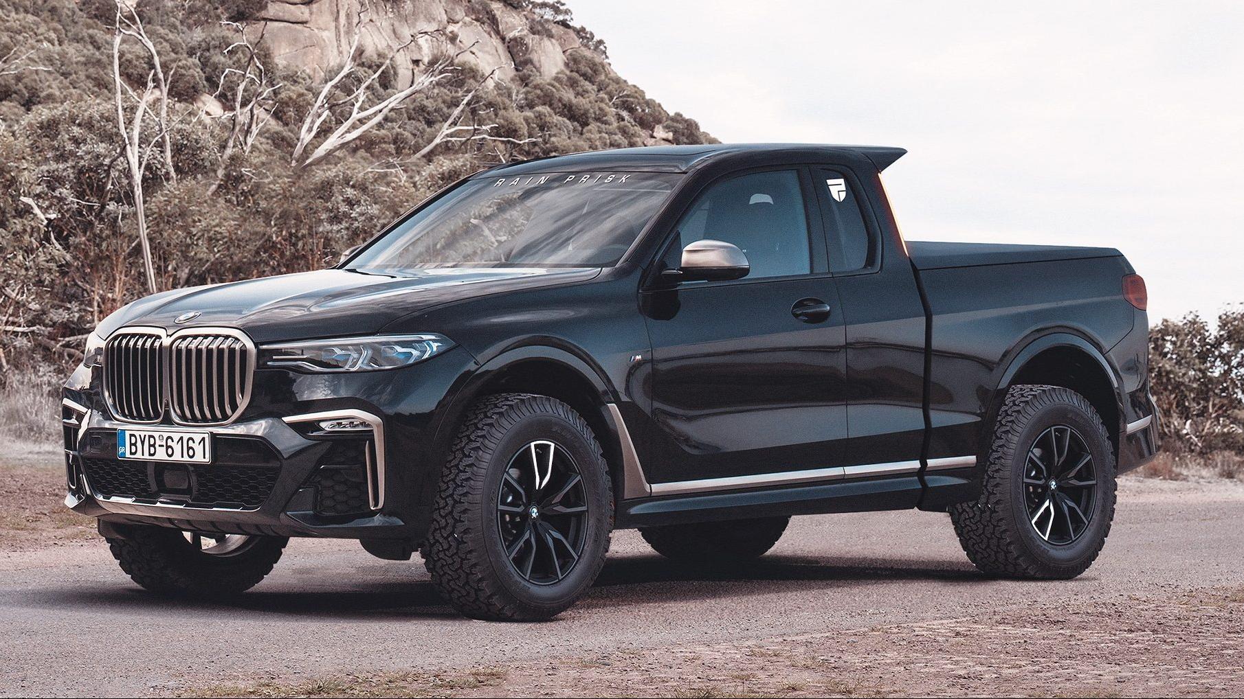Deze BMW X7 Pick-up oogt een stuk beter - TopGear Nederland
