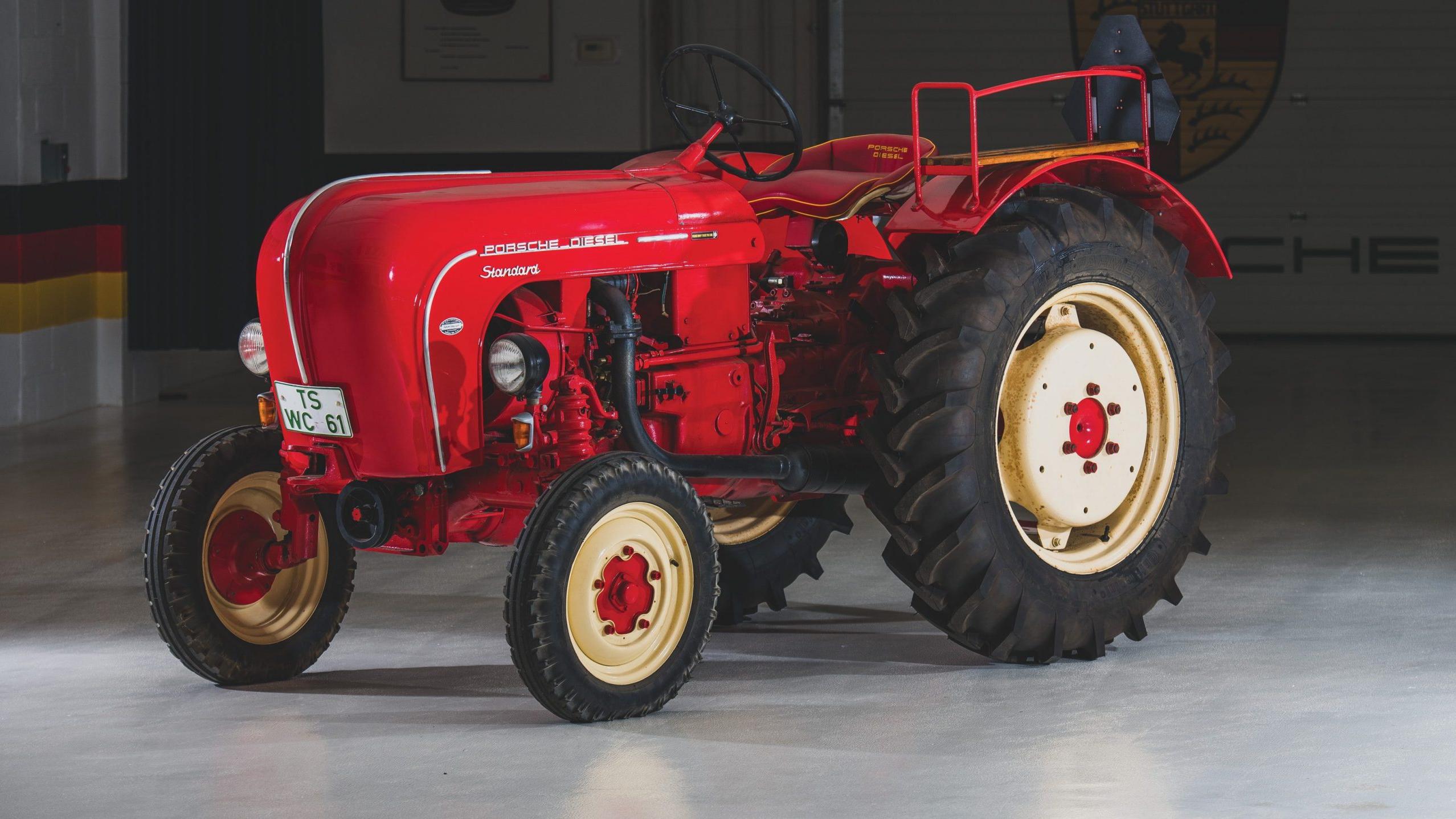 Deze Porsche-tractor is redelijk betaalbaar op de veiling - TopGear ...