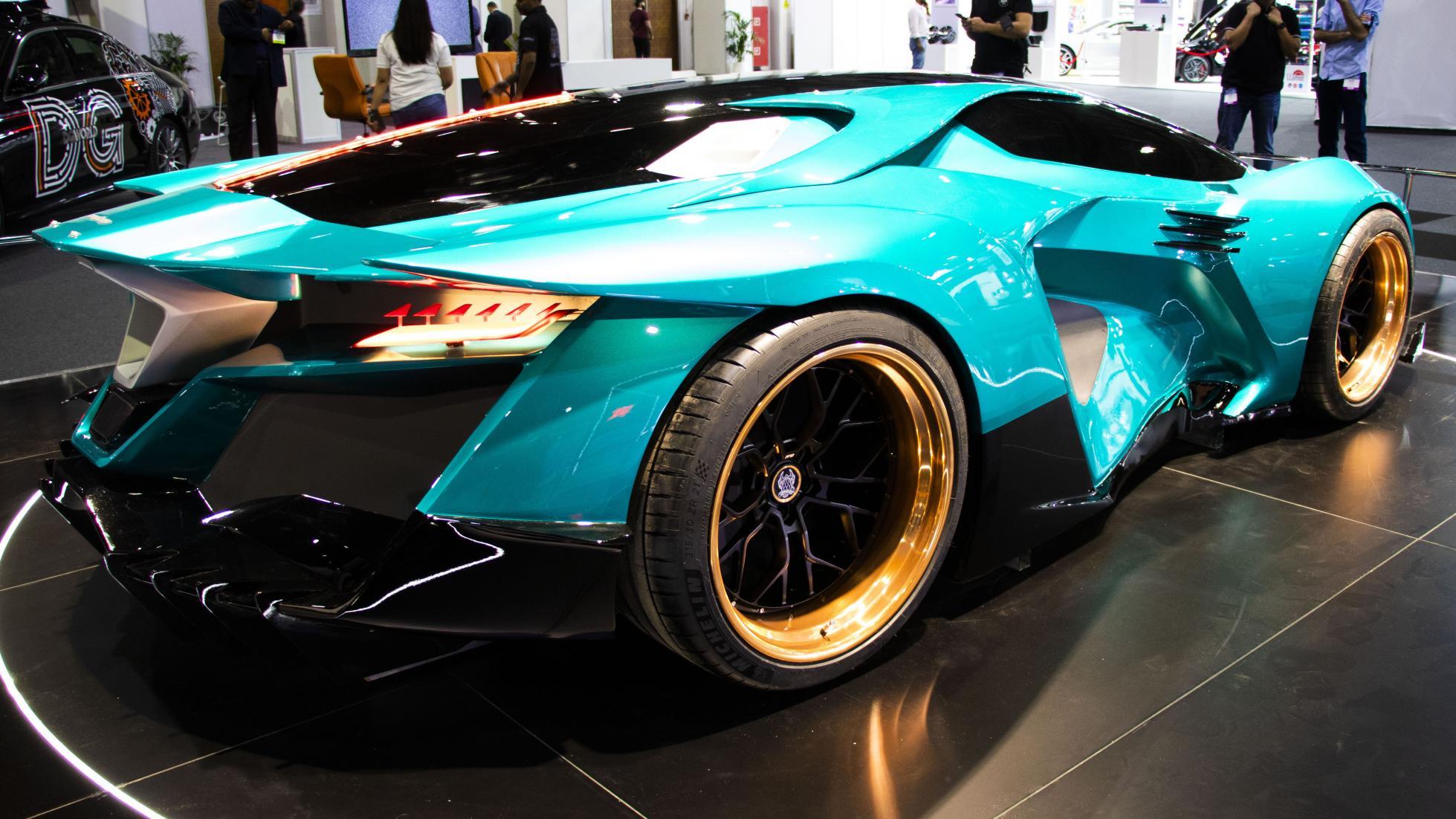Ajlani Drakuma is een hypercar met ruim 1.200 pk - TopGear Nederland