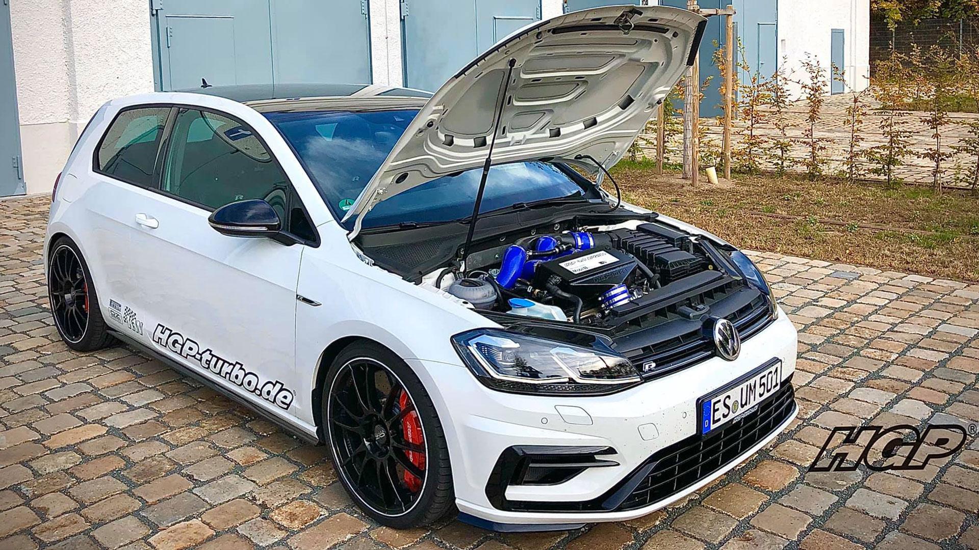 HGP VW Golf R met 780 pk doet 100-350 op de Autobahn - TopGear