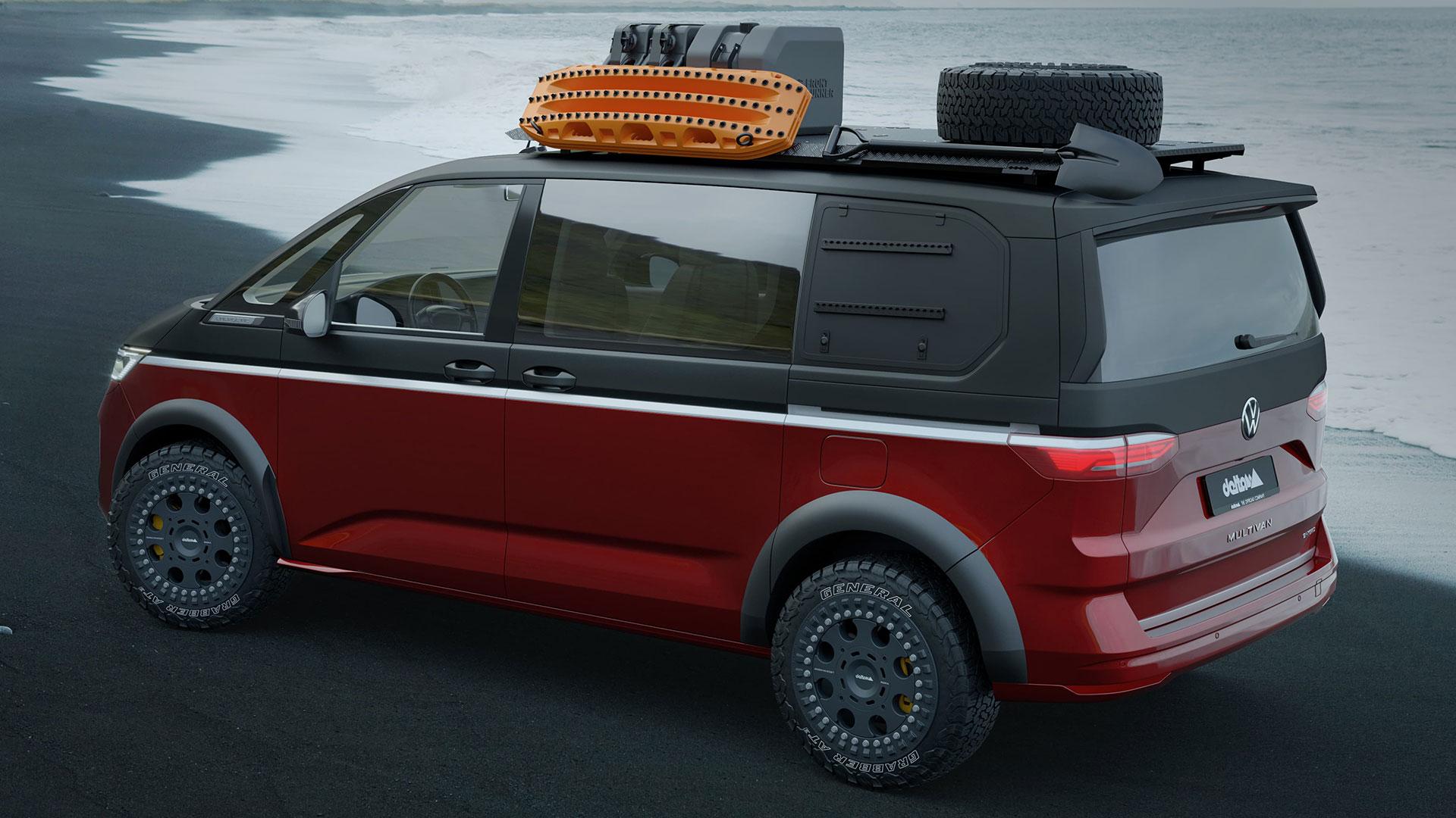 Delta4x4 Volkswagen Multivan gaat offroad - TopGear