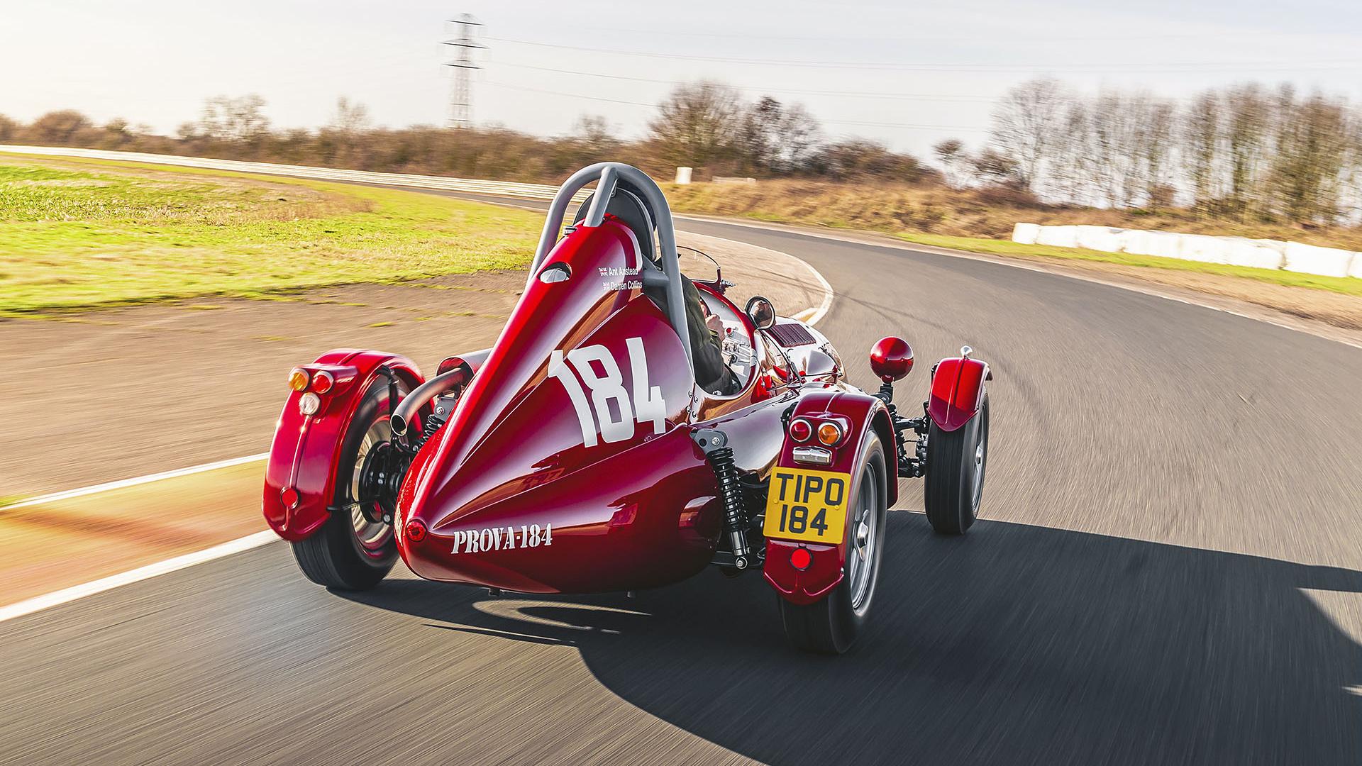 Deze Tipo 184 (klassieke F1-auto) is eigenlijk een Mazda MX-5