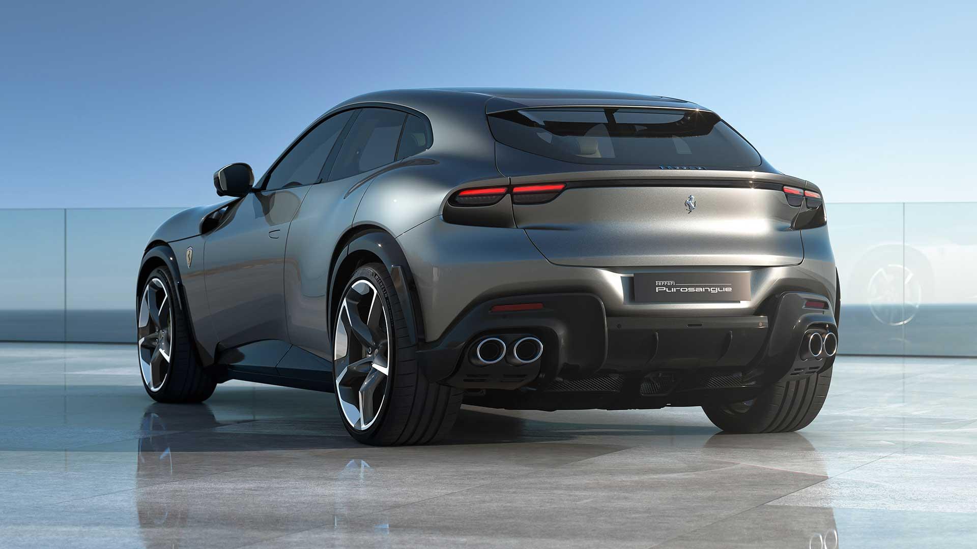 Dit is de Ferrari Purosangue, de eerste SUV van Ferrari ooit (met V12)