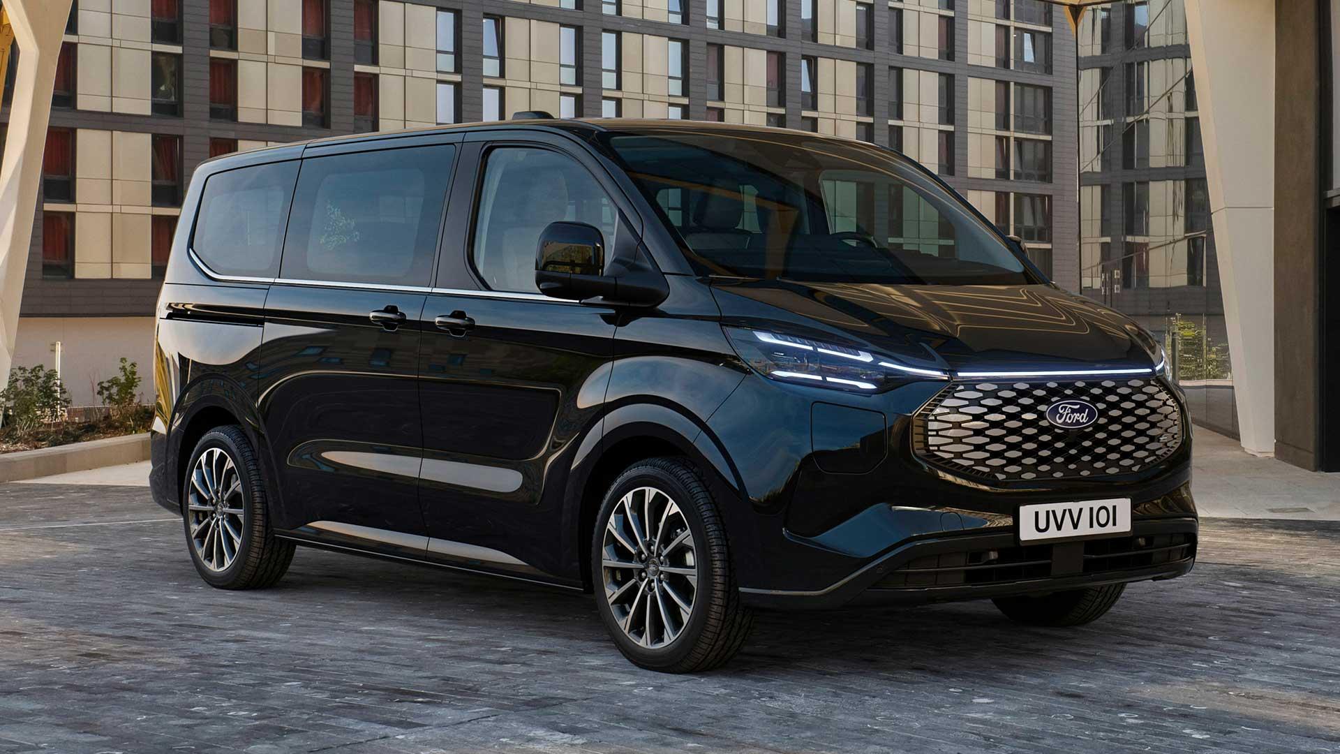 Dit is de nieuwe elektrische Ford E-Tourneo Custom (een achtzitter)