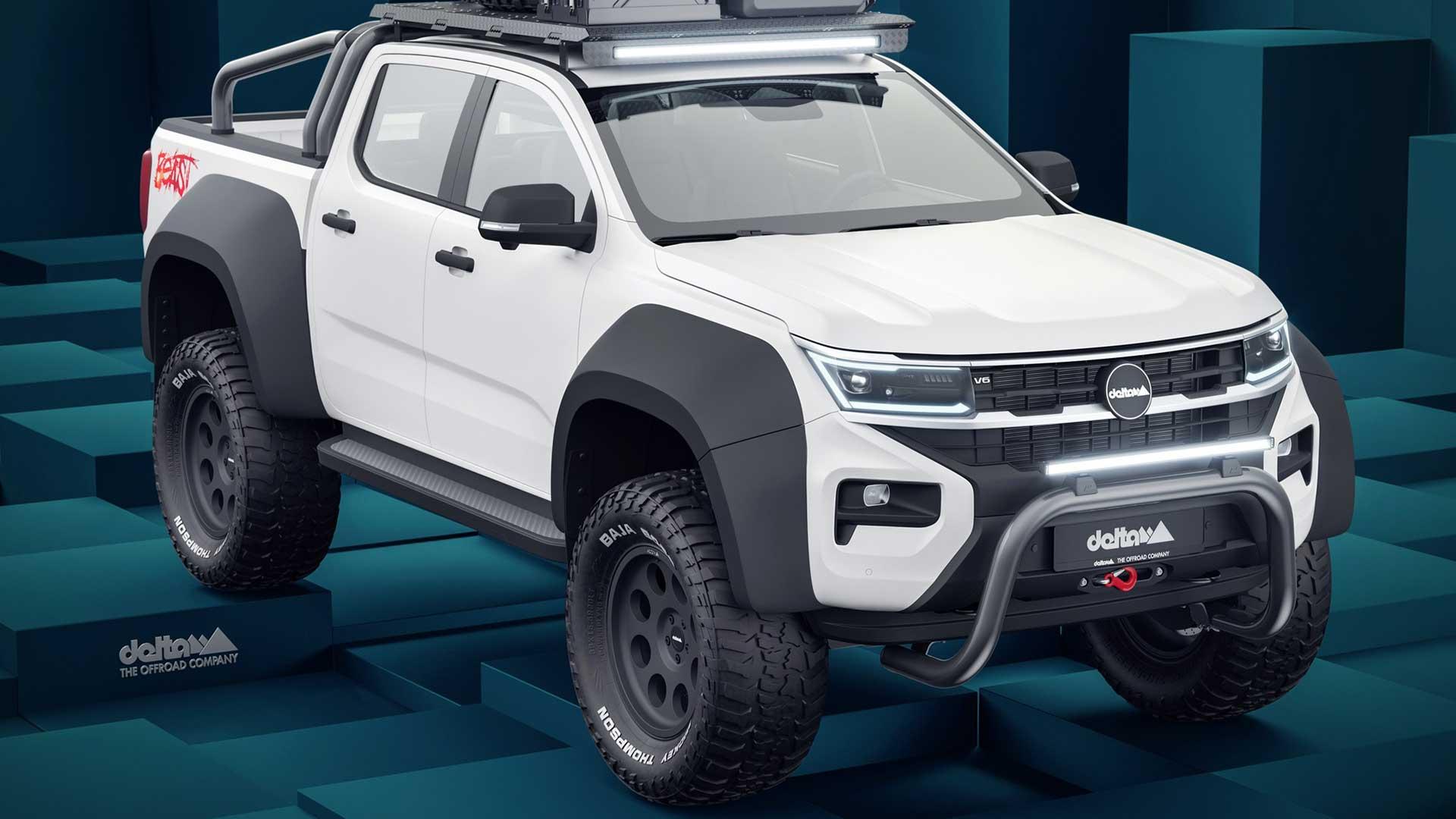Delta4x4 maakt de nieuwe Volkswagen Amarok extra ruig