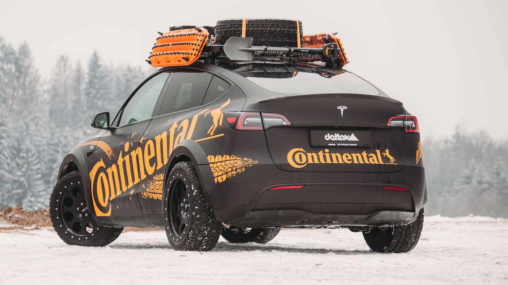Delta4x4 maakt een offroader van de Tesla Model Y - TG